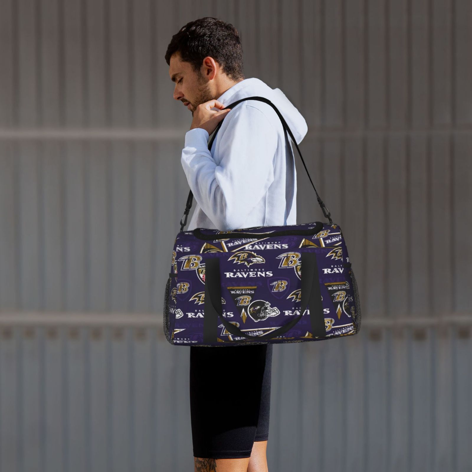 Ravens Football Team Travel Duffel Bag, Weekender Bag, Women'S Handbag ...
