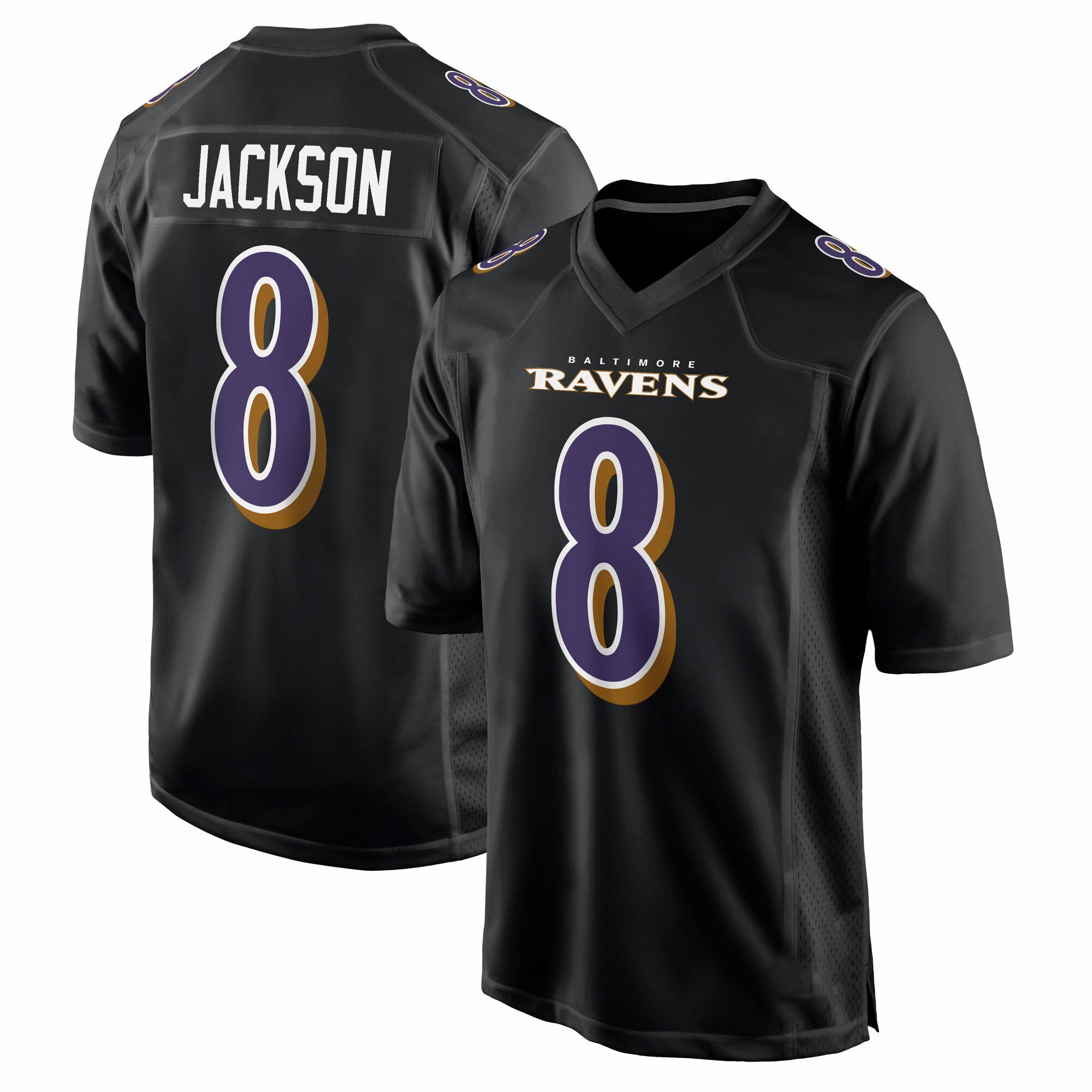 Ravens Lamar Jackson#8 Jersey American Football Player Jerseys Classic ...