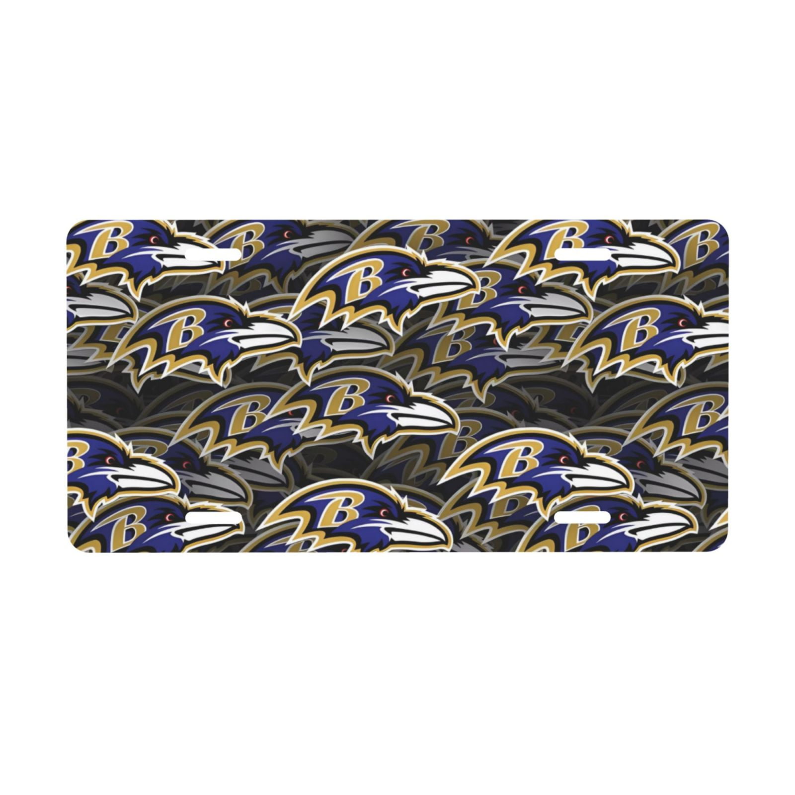 Ravens License Plate 6" X 12" License Plate Car Front License Plate ...