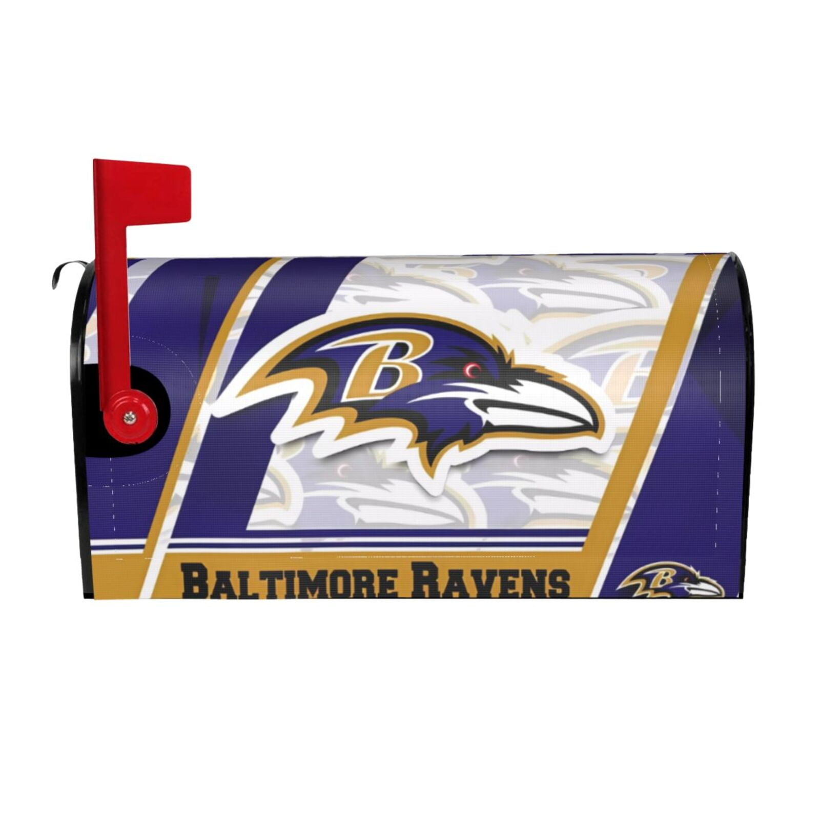 Ravens Magnetic Waterproof Sun Protection Mailbox Cover, Double-Sided ...