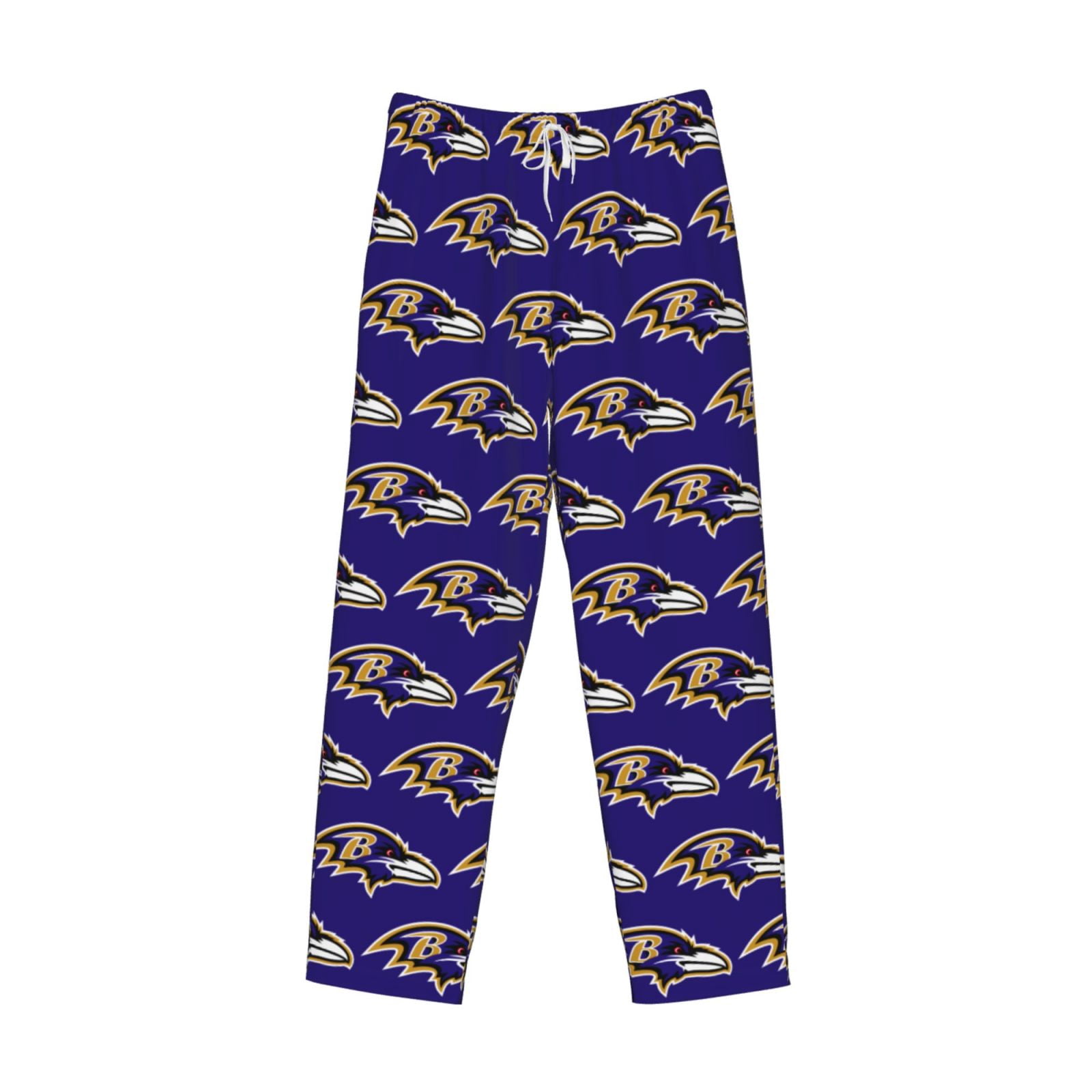 Ravens Men's Football Team Print Long Pajama Pants with Side Pockets ...
