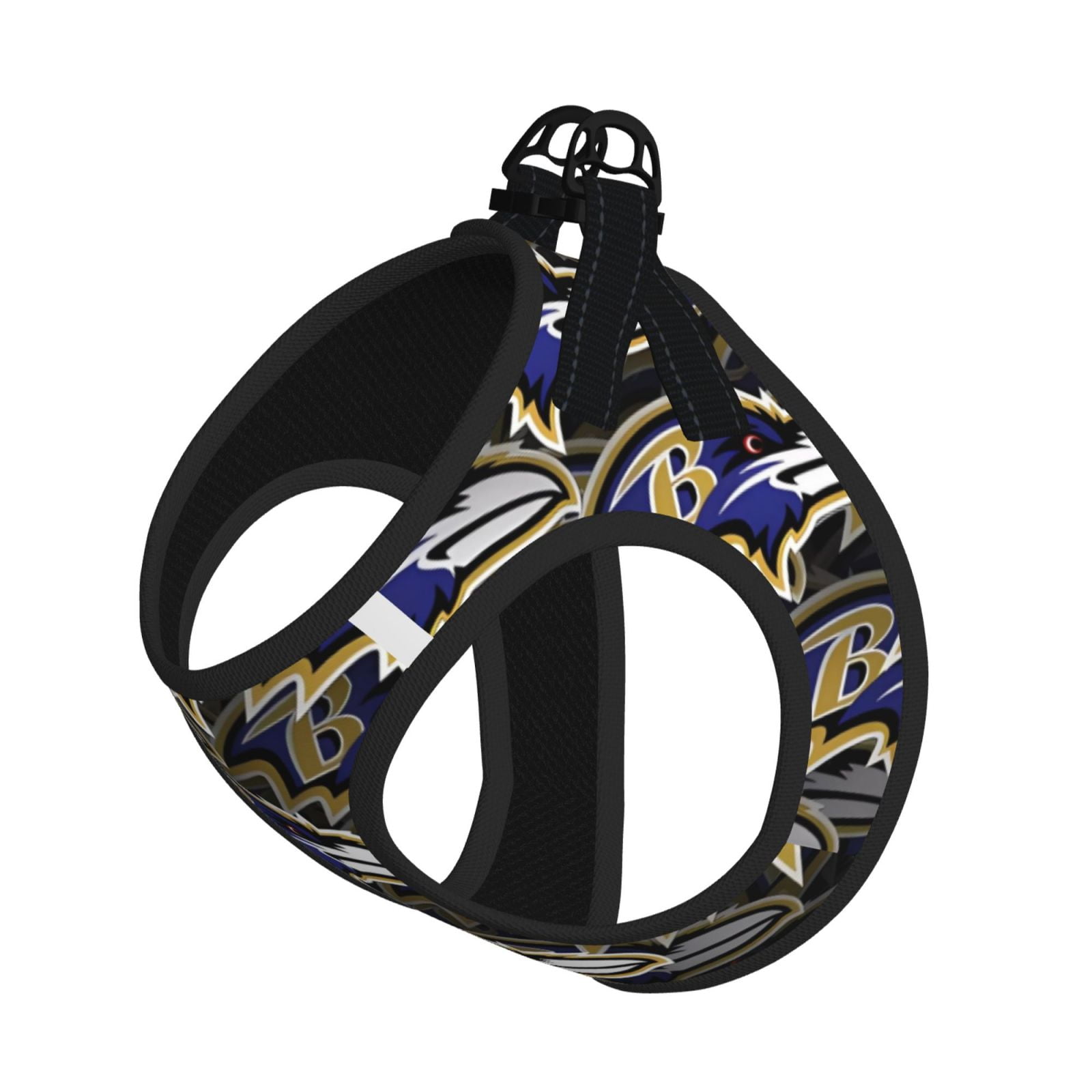 Ravens Small-Scale Dog Harness Soft Breathable Mesh Pet Football ...