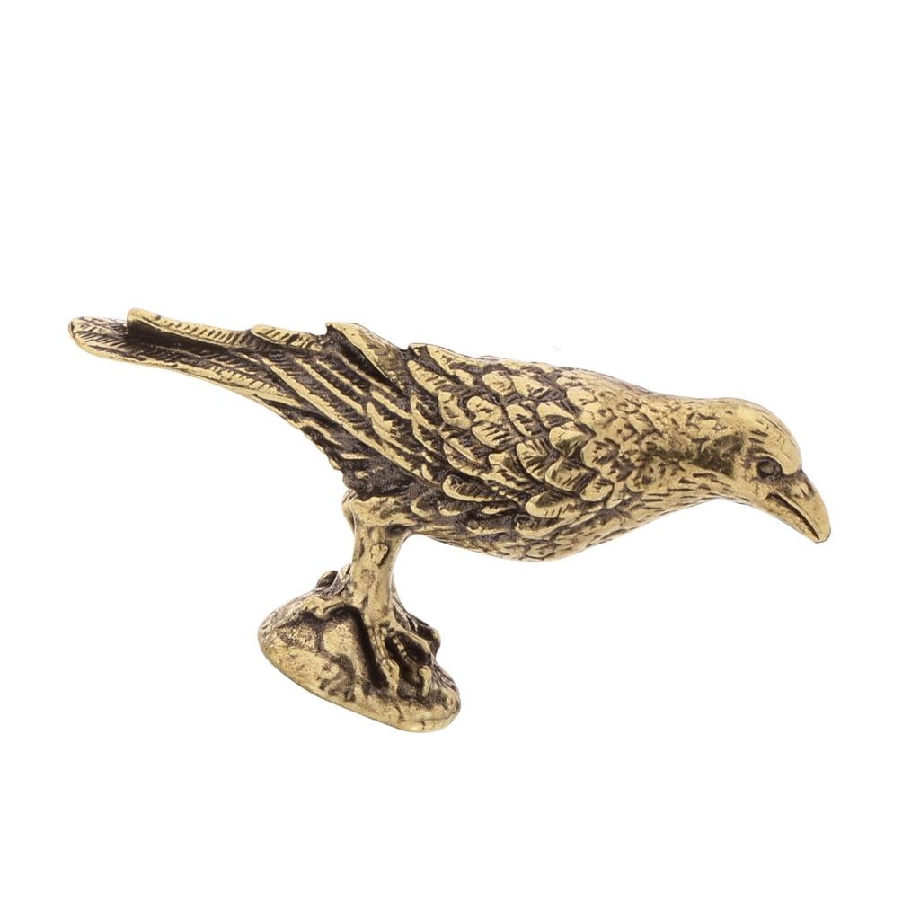 Ravens Statues Figurines Home Decors Animal Sculptures Table ...