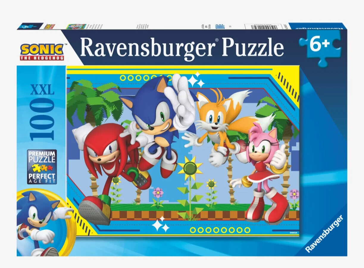 Ravensburger Sonic The Hedgehog 100 Piece XXL Jigsaw Puzzle - Walmart.com