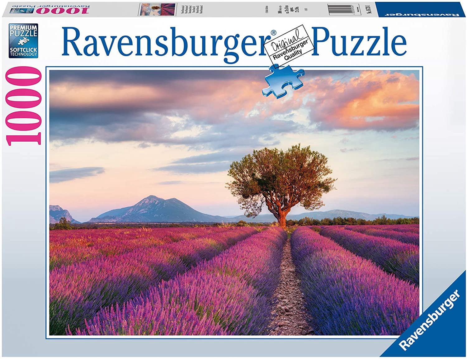 Ravensburger 1000 Piece Puzzle Lavender 167241 - Walmart.com