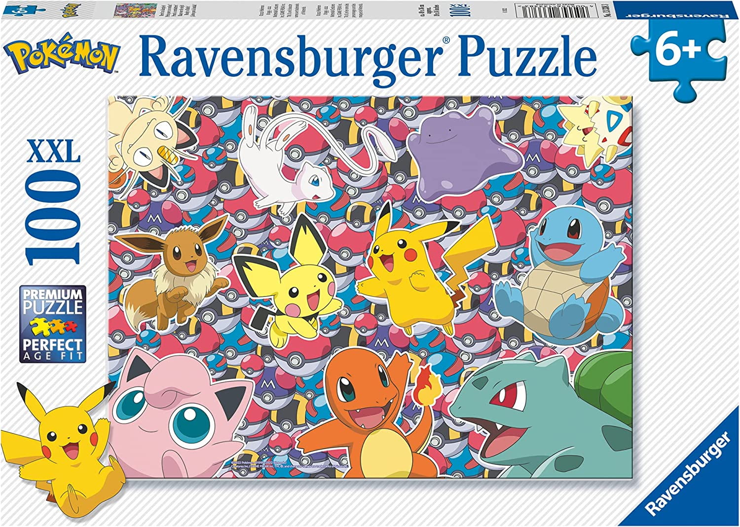 Ravensburger Pokemon Jigsaw Puzzle, XXL 100 Pieces, Toys for Kids Age 6 ...