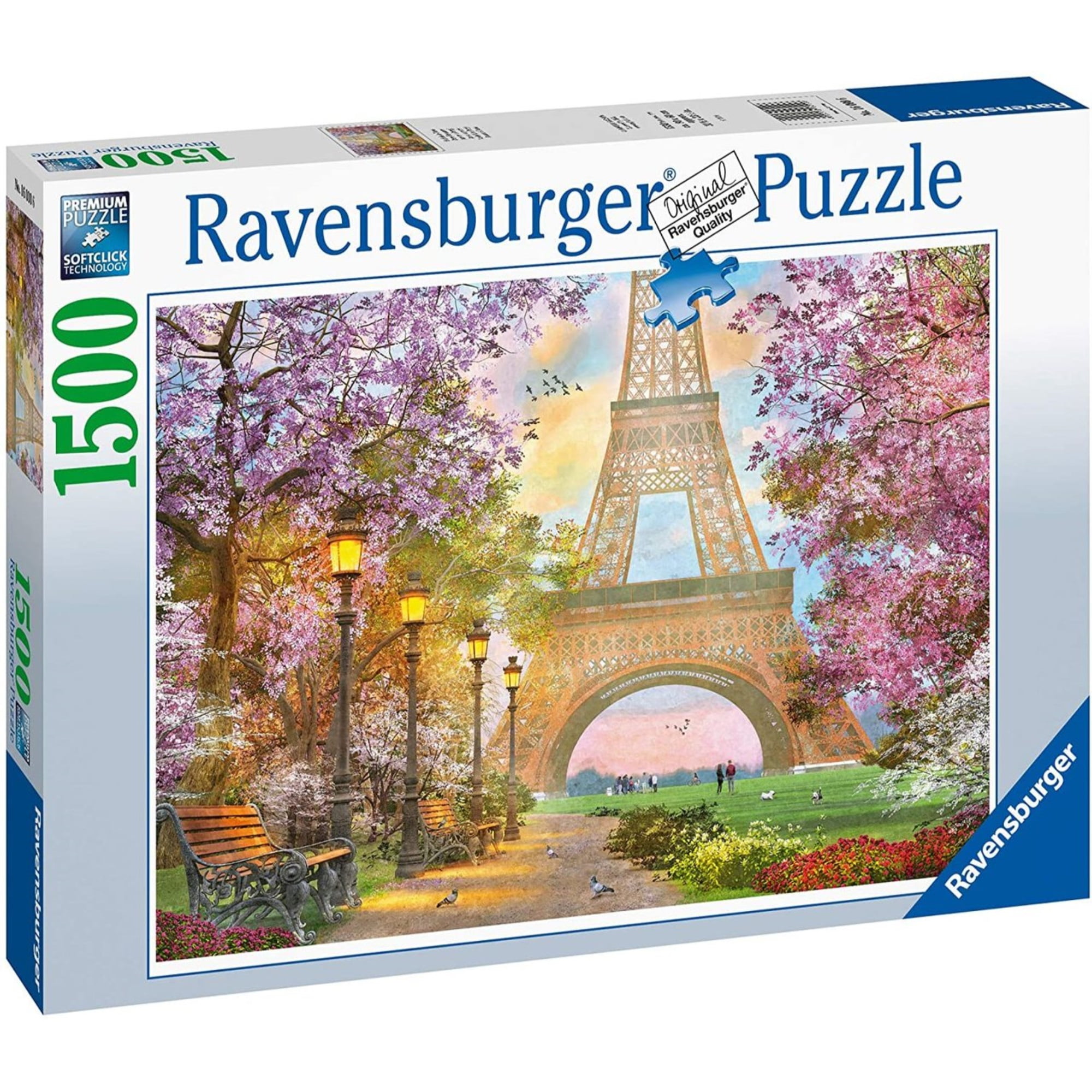 Ravensburger Paris Stroll Jigsaw Puzzle - 1500 Pieces - Walmart.com