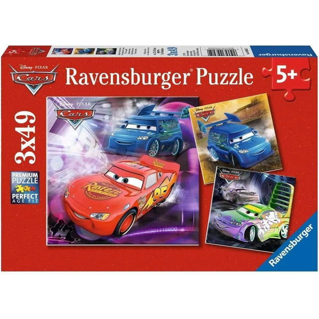 Ravensburger 3x49 Piece Disney Cars Puzzle for Kids, Age 5+, Durable ...