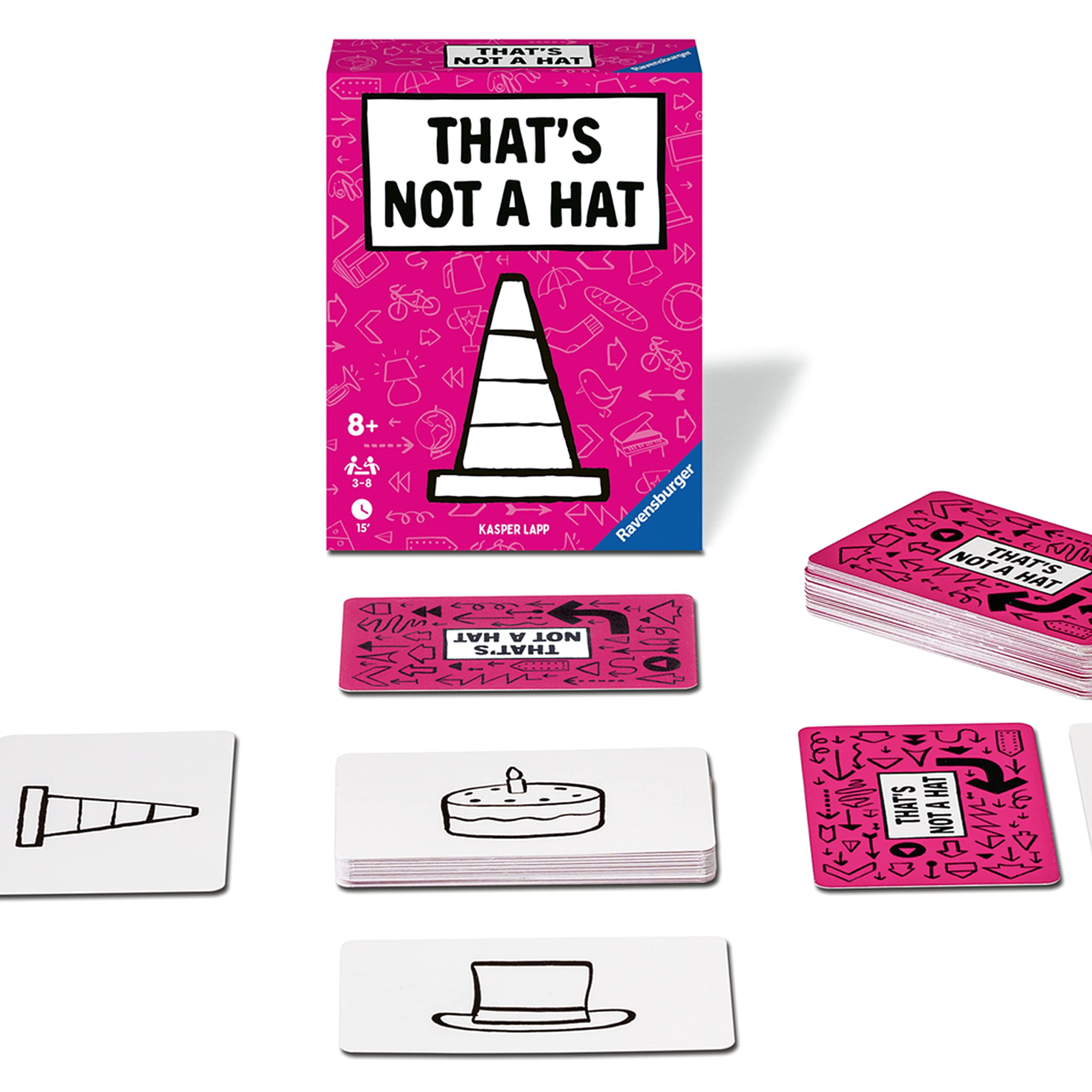 Ravensburger That's Not A AIF9 Hat - Fun Bluffing & Memory Party Game ...