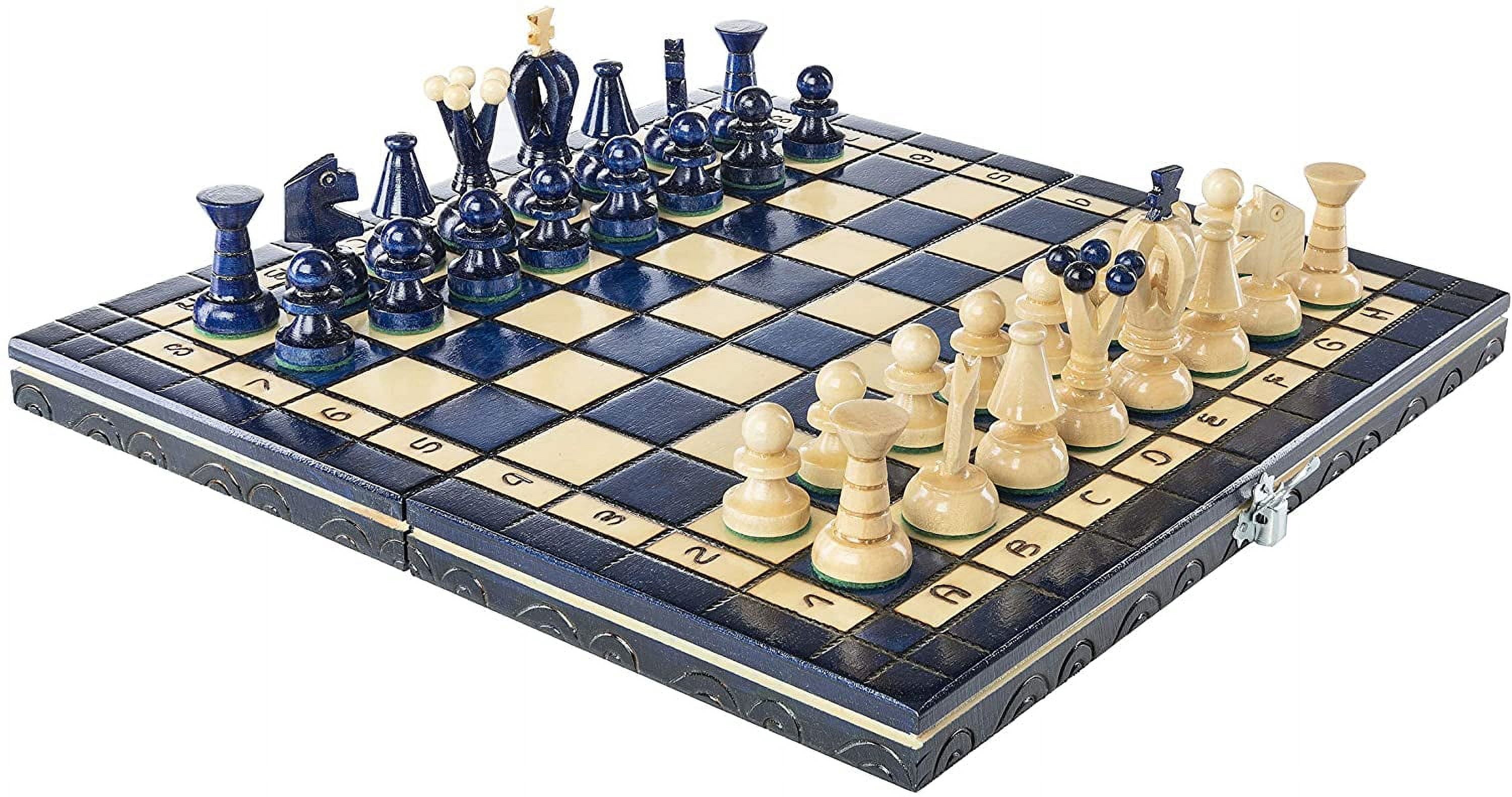 Chess and games shop MMF7 Muba Beautiful Handcrafted Wooden Chess Set ...