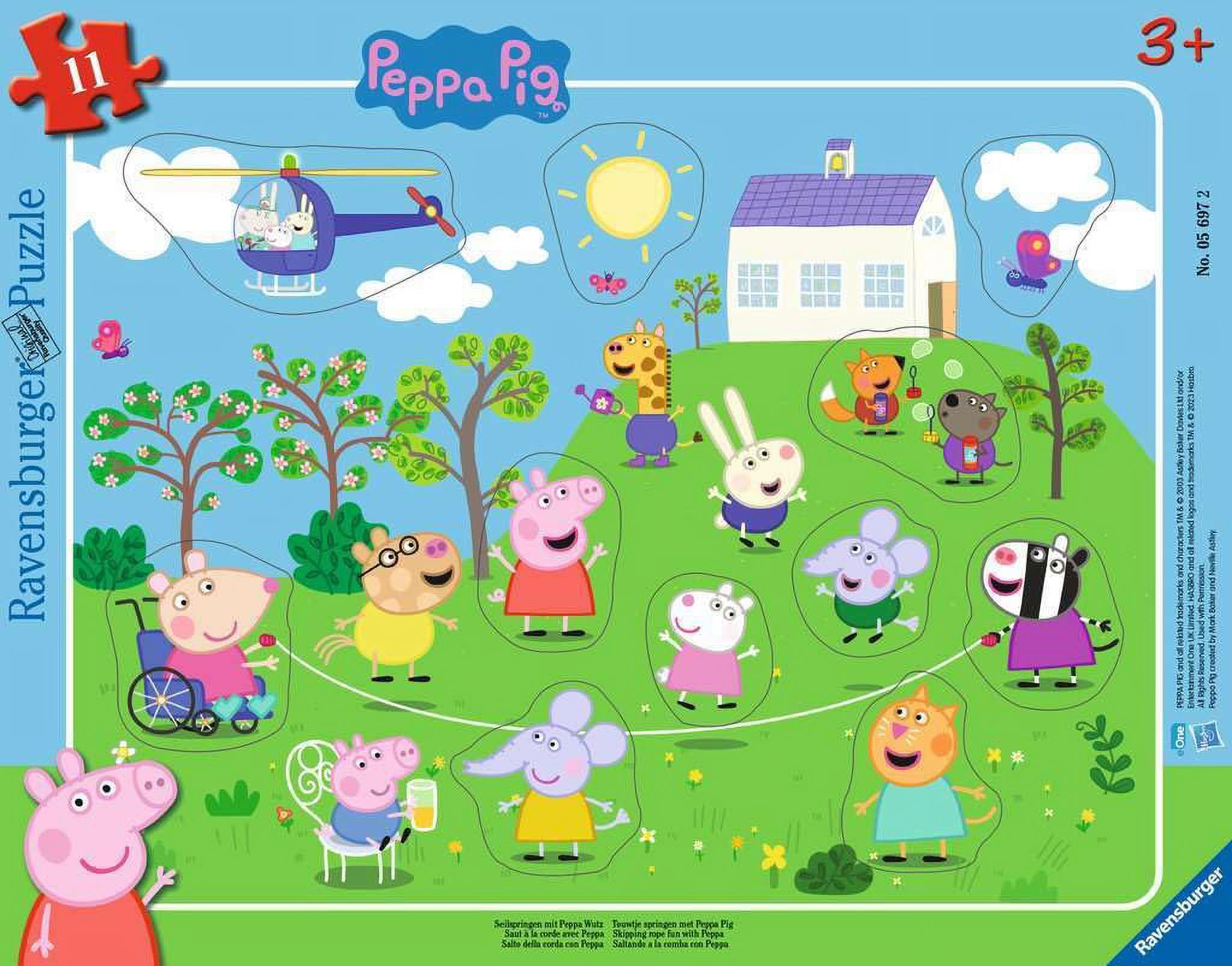 Ravensburger Children's Puzzle 05697 STF9 - Skipping Rope with Peppa ...