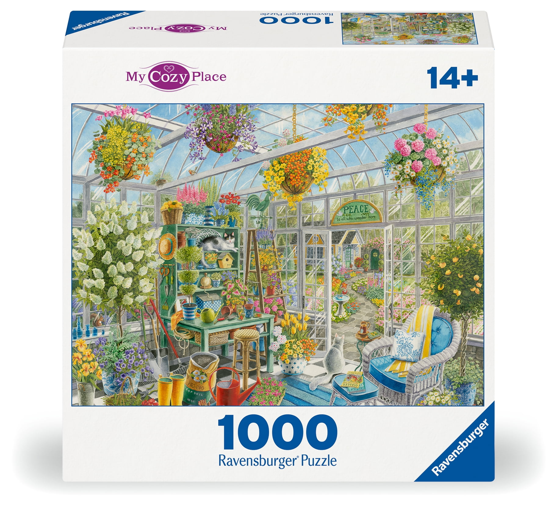 Ravensburger Greenhouse Haven 1000 Piece Puzzle - Imagery - Walmart.com