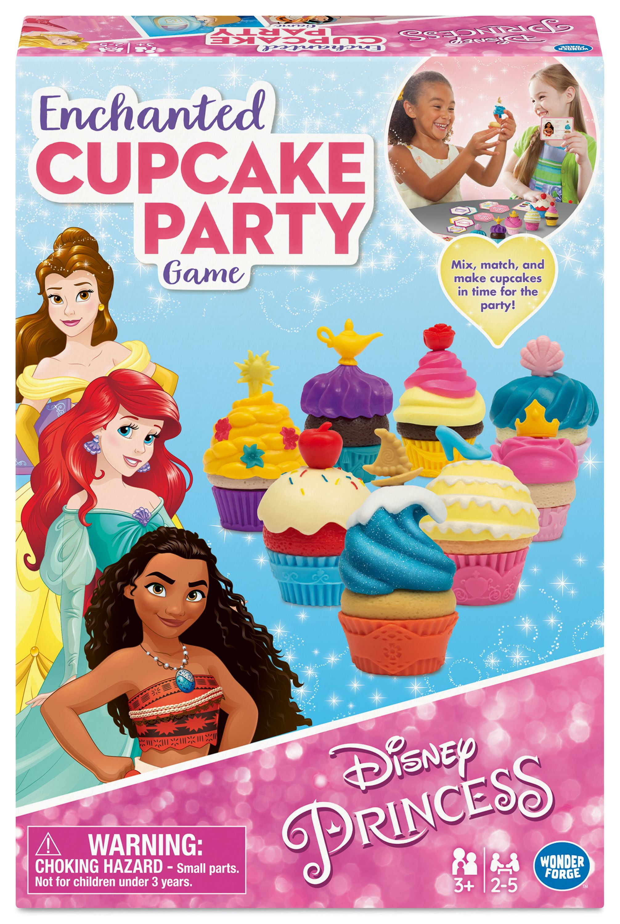Ravensburger Disney Princess Enchanted Cupcake Party Board Game ...