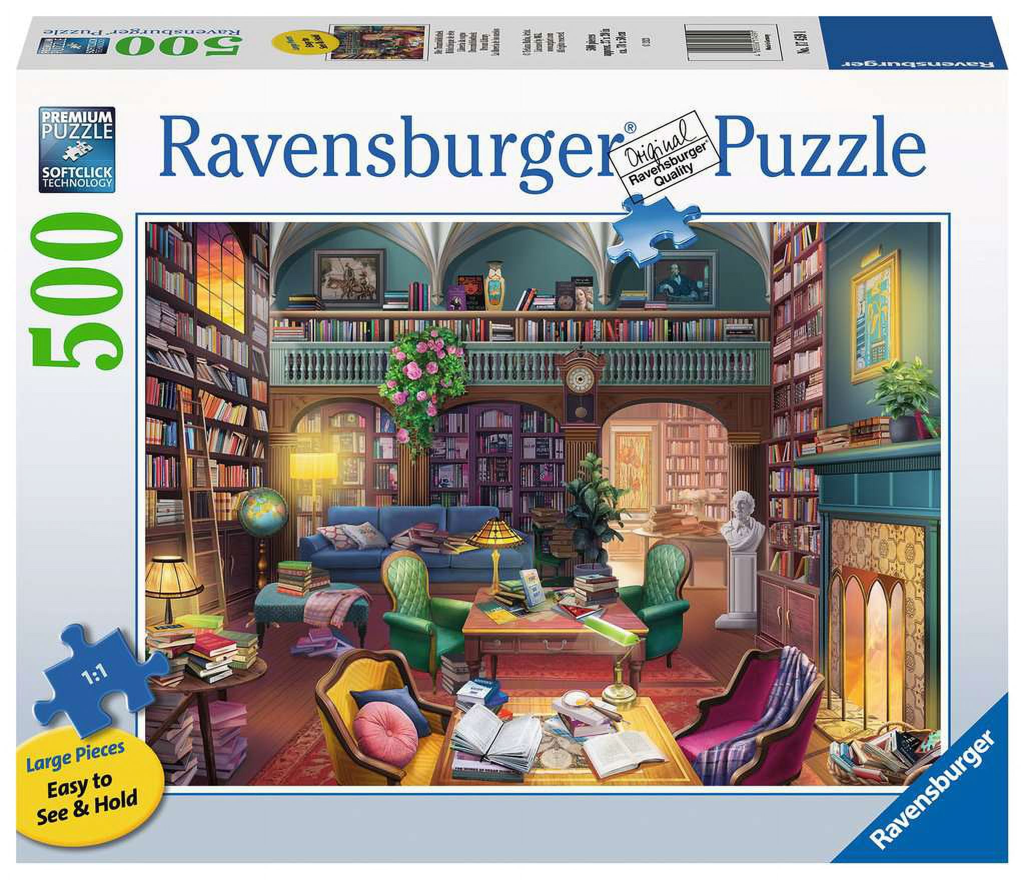 Ravensburger Dream Library Jigsaw Puzzle - Walmart.com