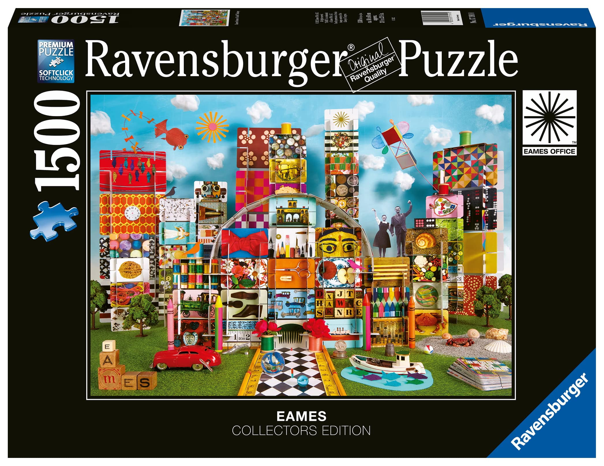 Ravensburger Eames House of Cards Fantasy Jigsaw Puzzle - Walmart.com