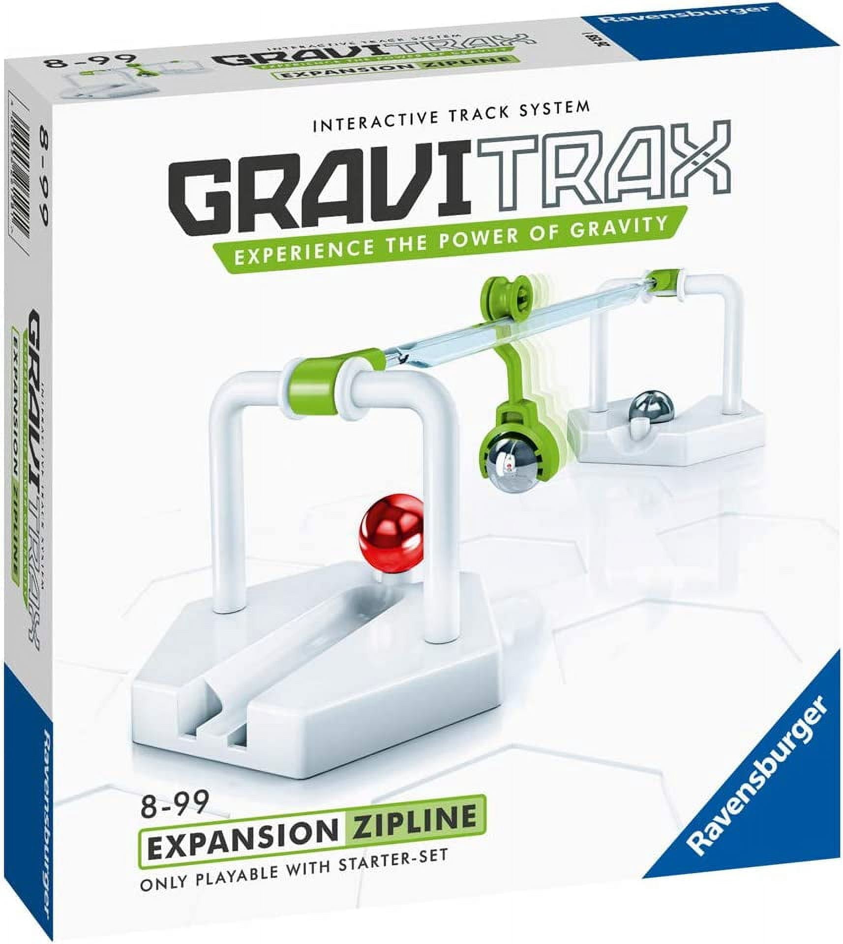 Ravensburger GraviTrax Zipline Accessory - Marble Run and STEM Toy for ...