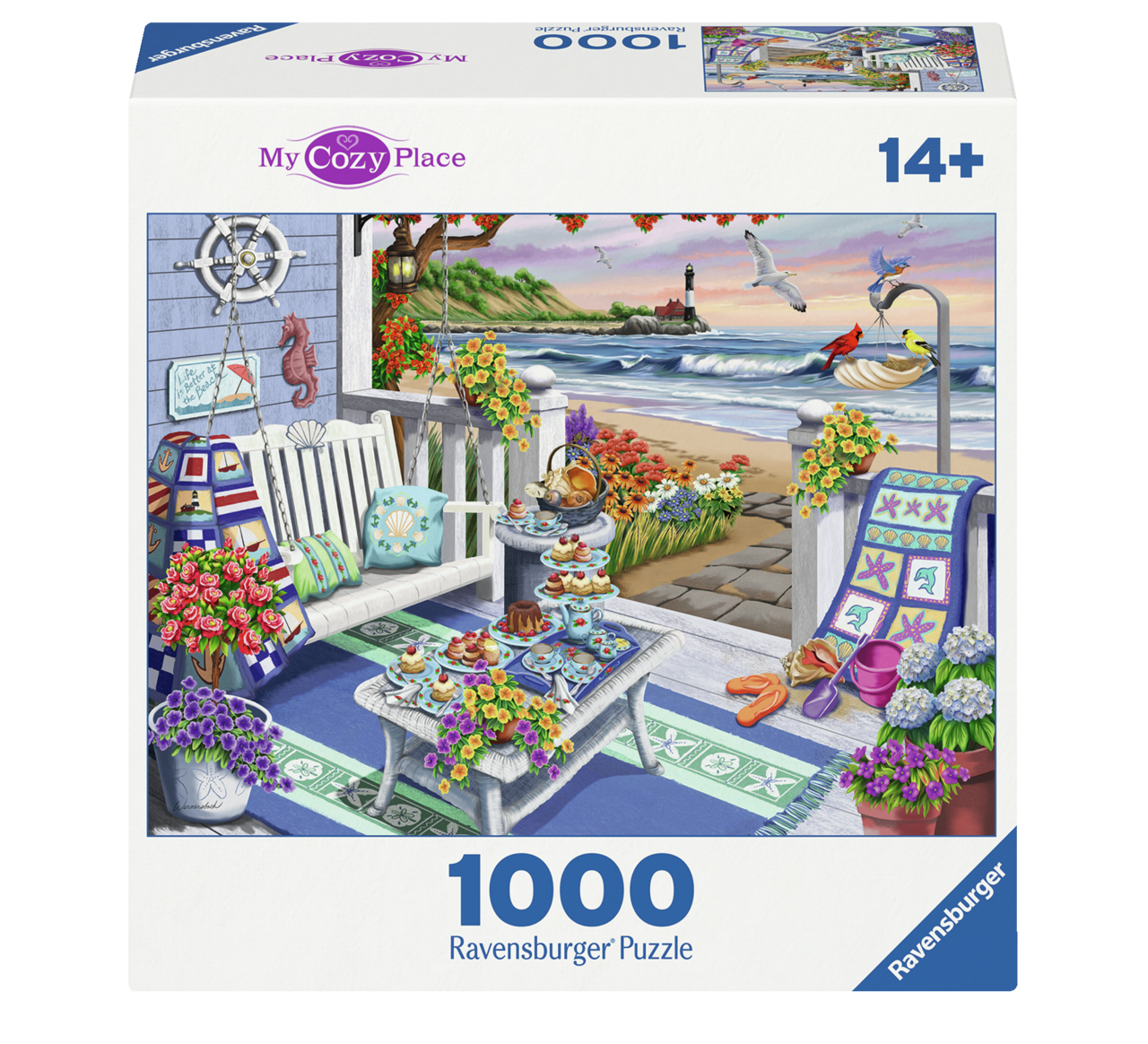 Ravensburger Seaside Sunshine 300 Piece Jigsaw Puzzle - Walmart.com