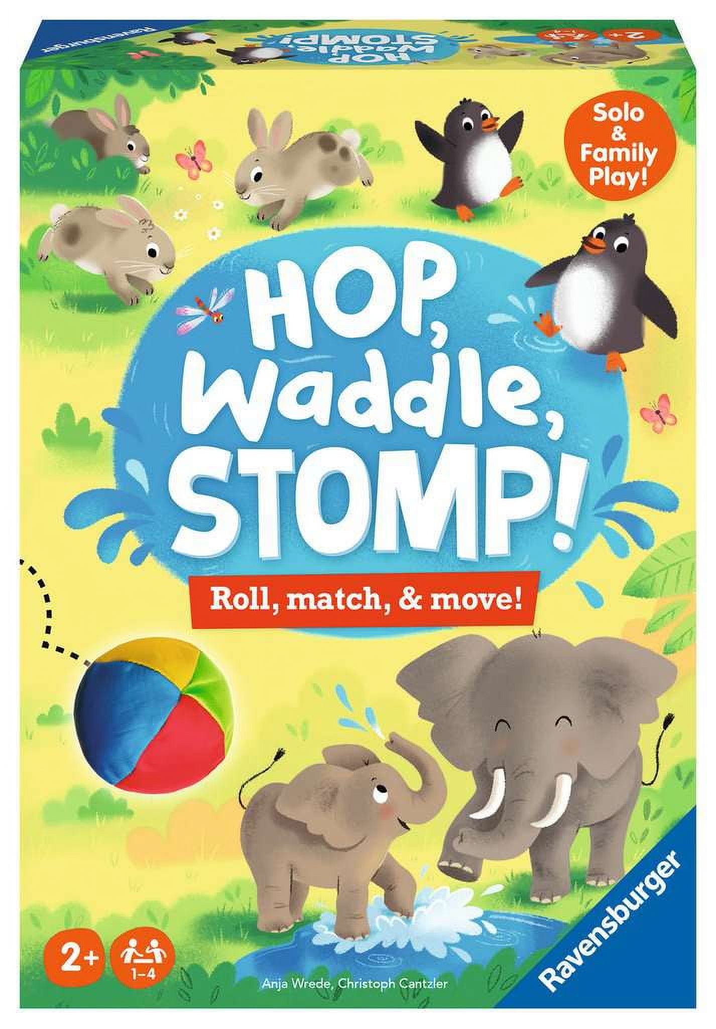 Ravensburger Hop, Waddle, Stomp! Board Game - Walmart.com