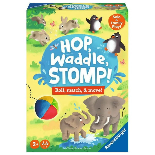 Ravensburger Hop, Waddle, Stomp! Board Game - Walmart.com