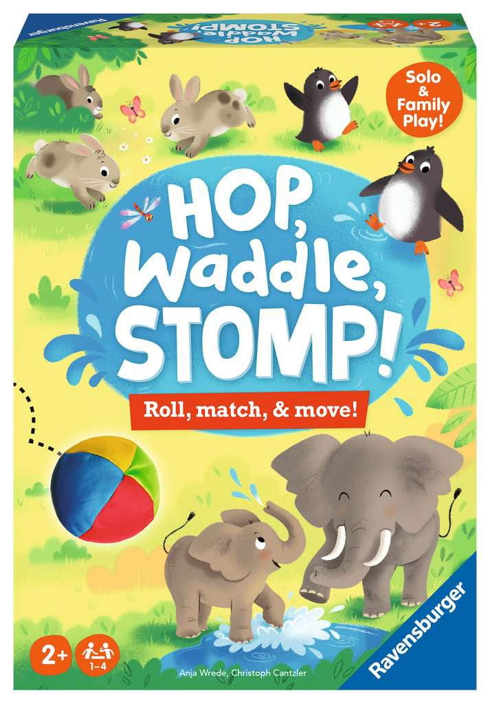 Ravensburger Hop, Waddle, Stomp! Board Game - Walmart.com