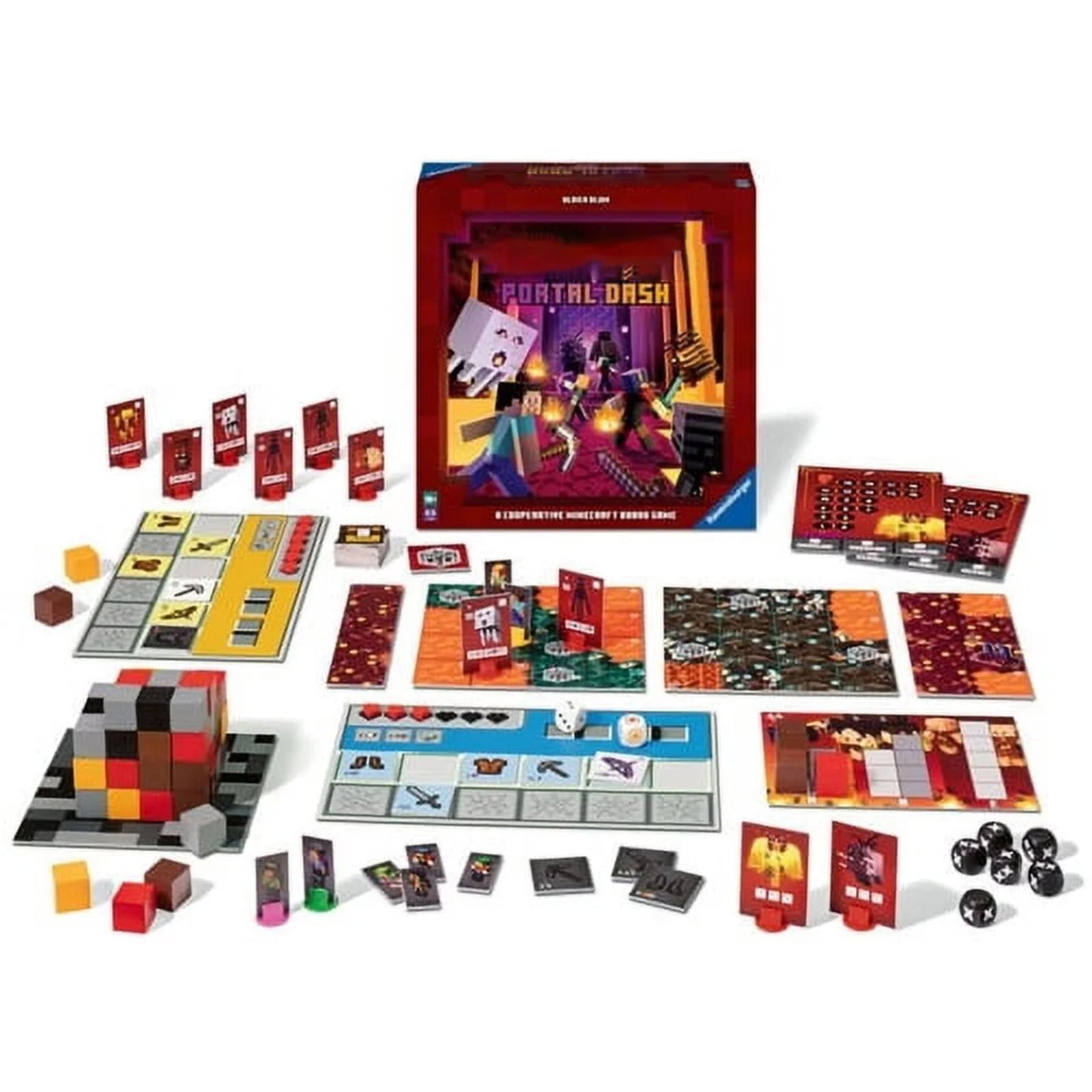 Ravensburger Minecraft: Portal Dash - Engaging Family Board Game for ...