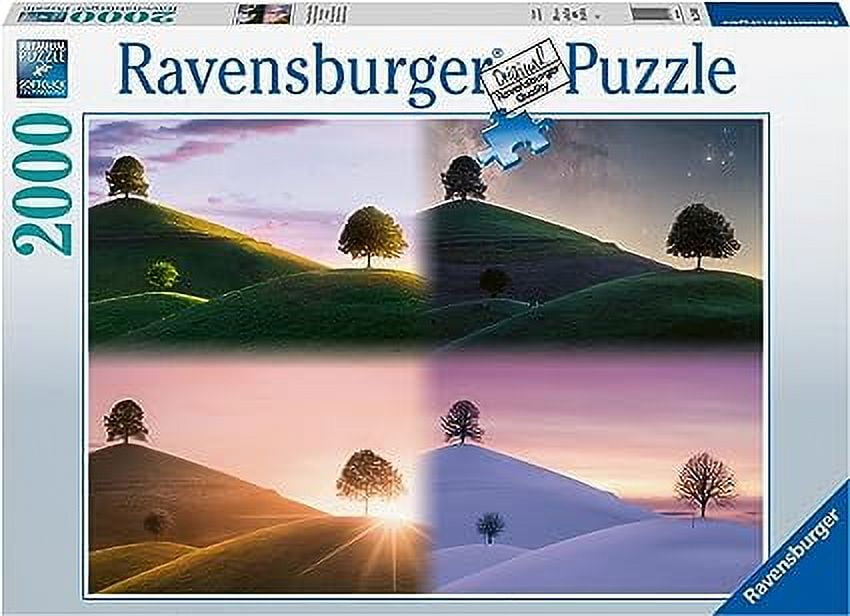 Ravensburger Puzzle 17443 Atmospheric Trees and Mountains 2000 Pieces ...