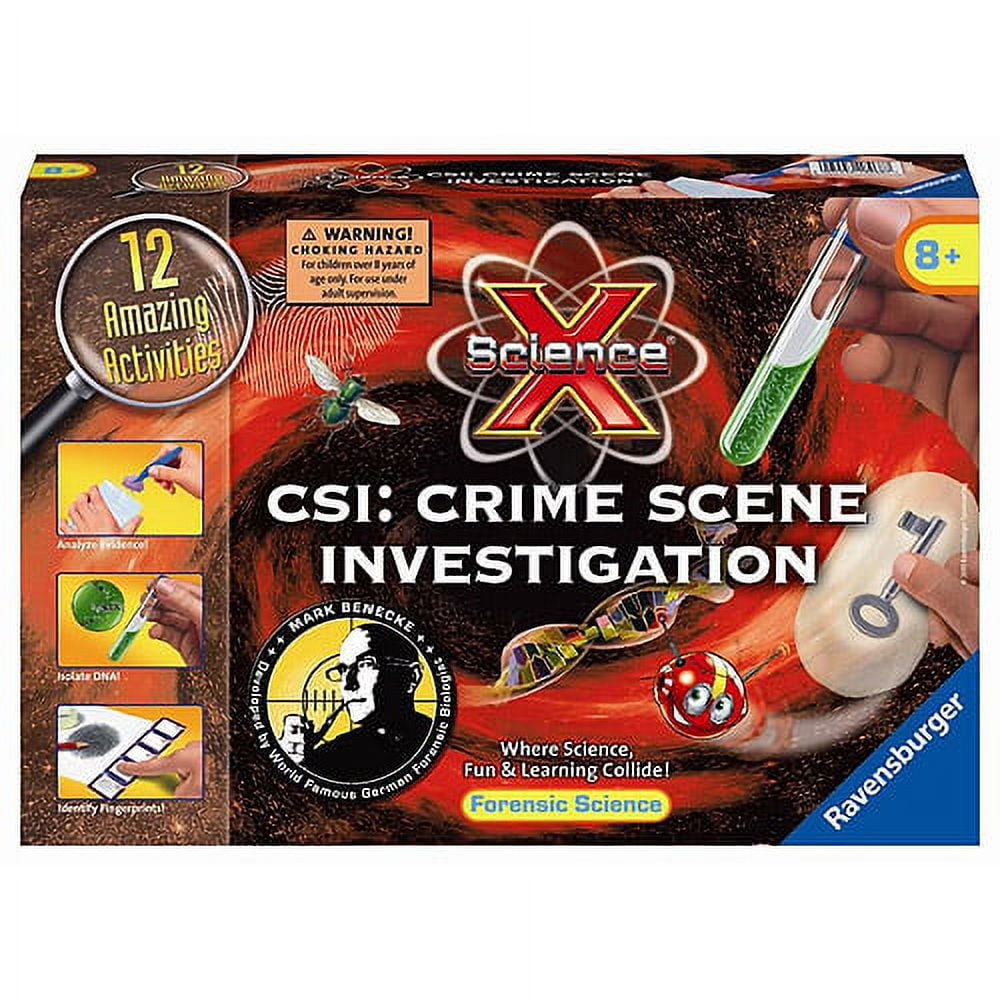 Ravensburger - Science X Kit - CSI: Crime Scene Investigation - Walmart.com