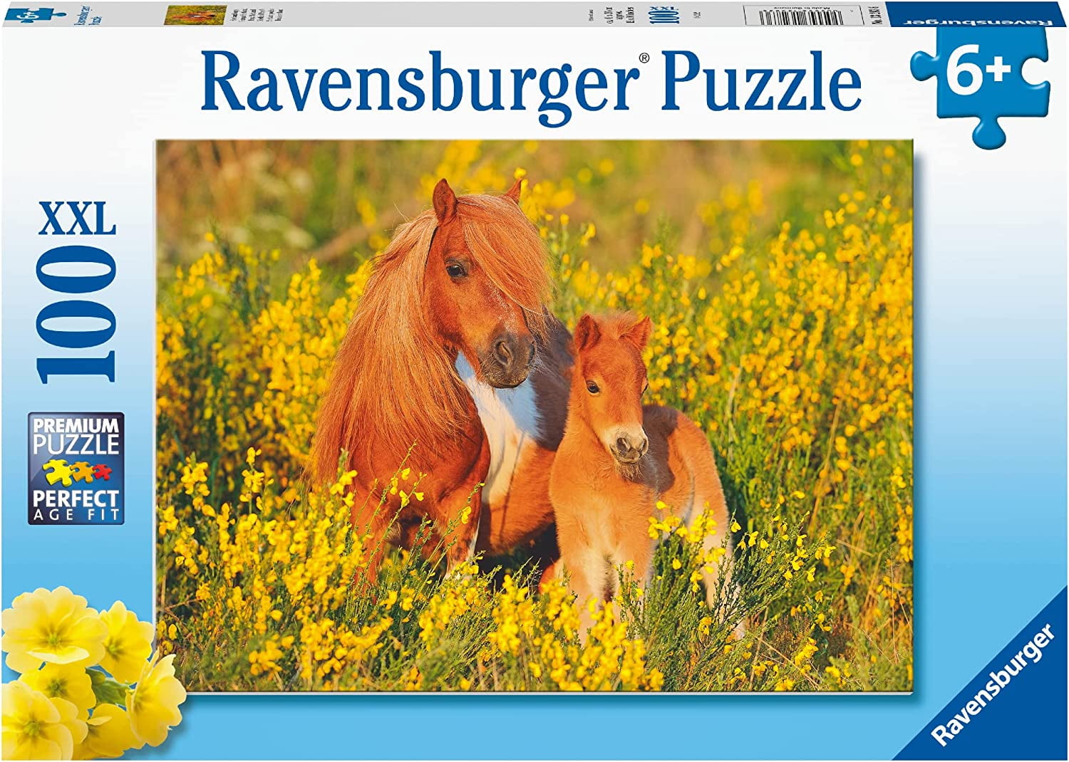 Ravensburger Shetland Pony 100 Piece Jigsaw Puzzle for Kids Age 6 Years ...