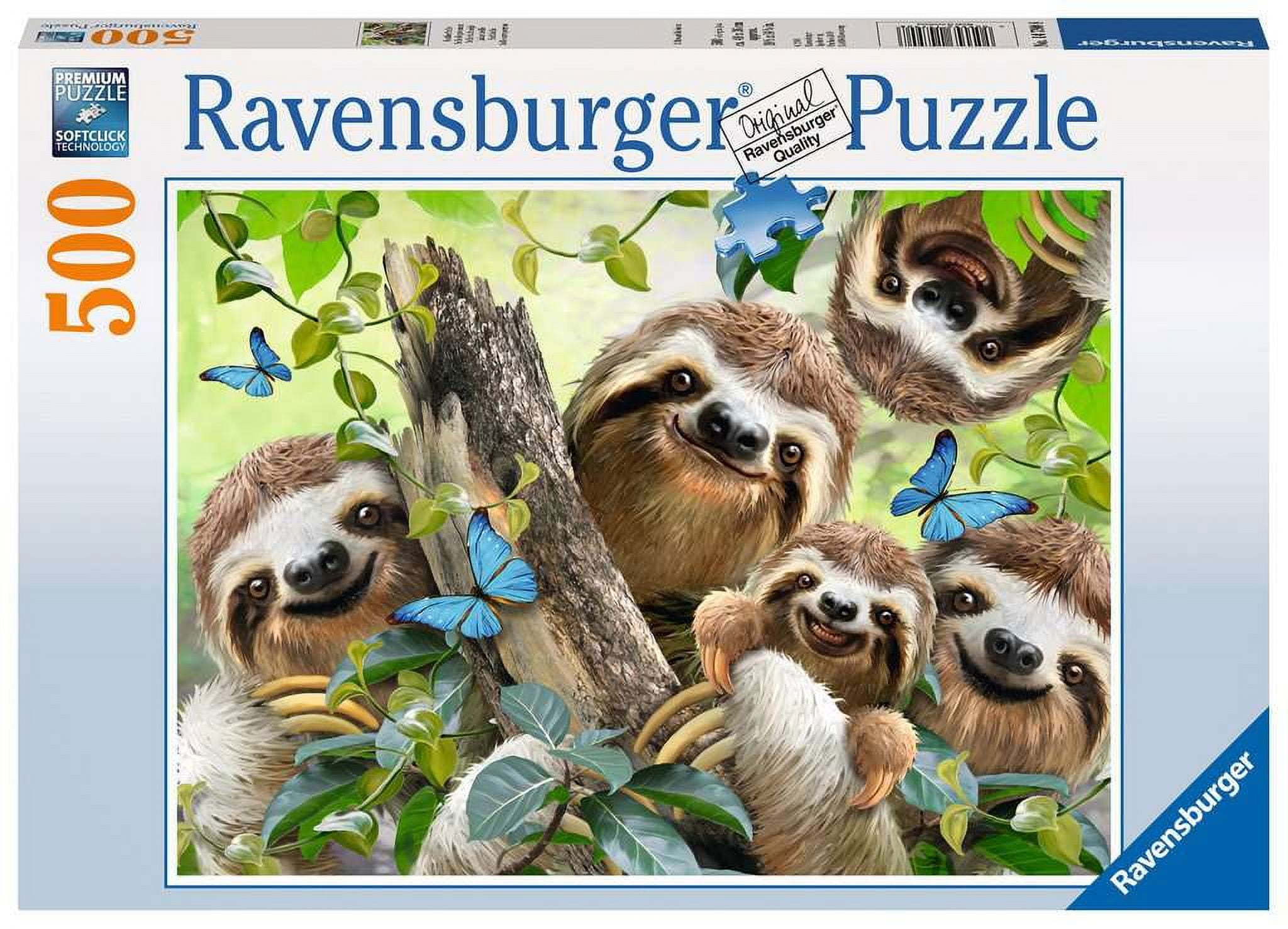 Ravensburger Sloth Selfie Jigsaw Puzzle - Walmart.com