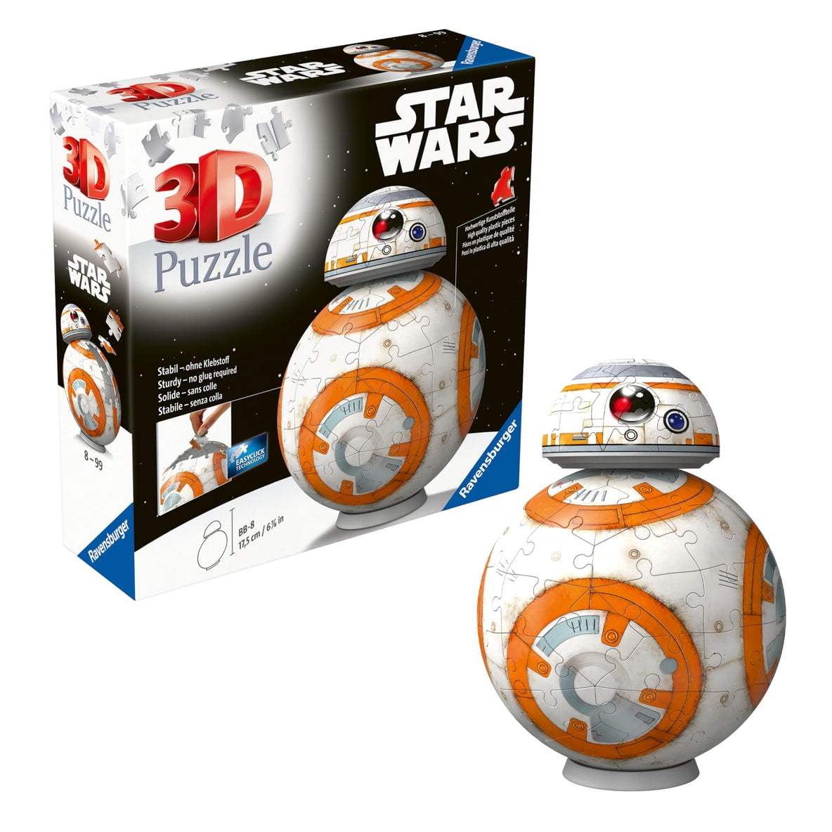 Ravensburger - Star Wars BB8 - 104 3D Piece Puzzle - Walmart.com