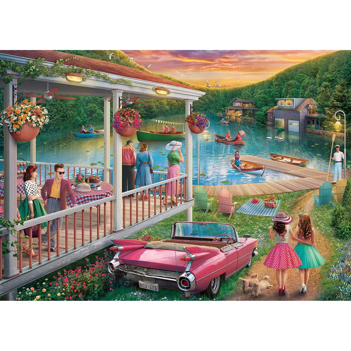 Ravensburger® Summer at the Lake Jigsaw Puzzle - Walmart.com