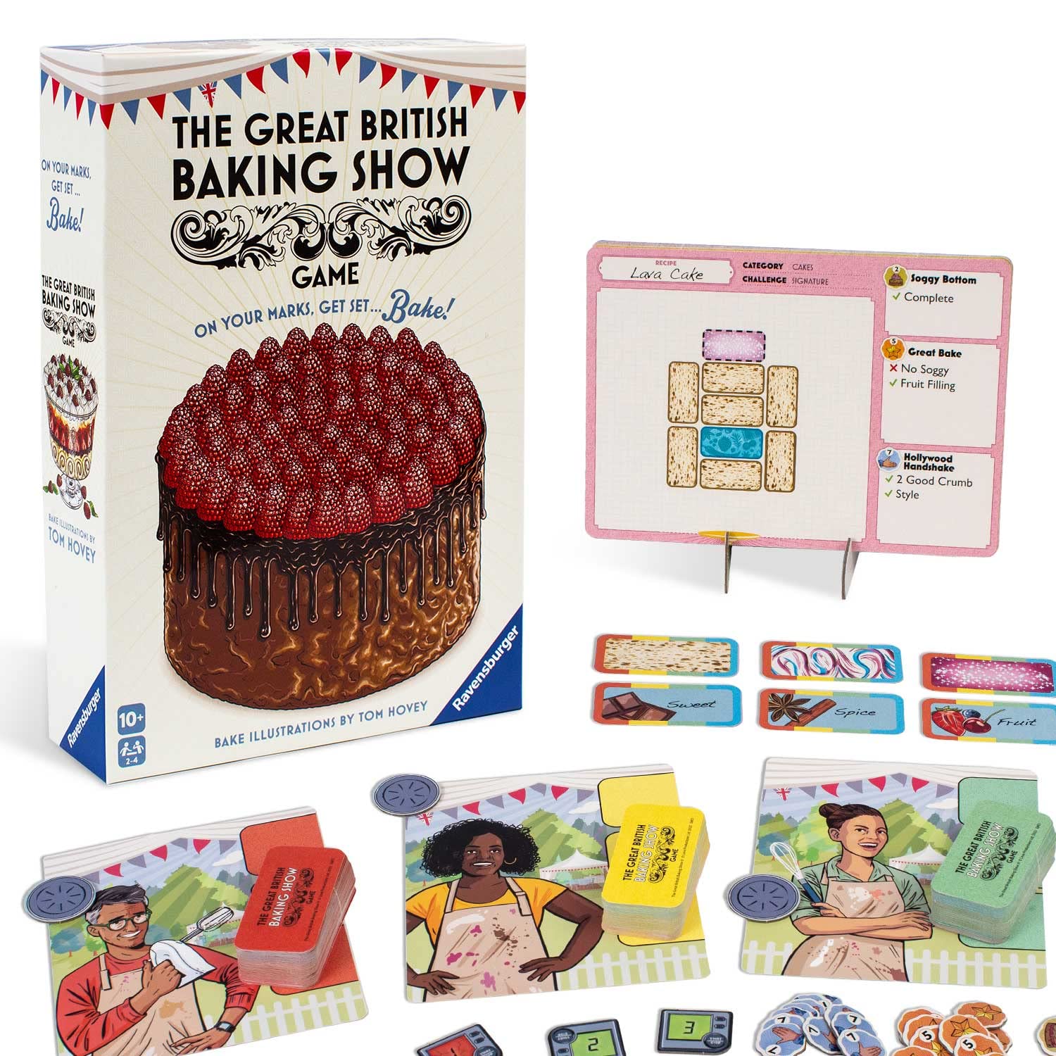 Ravensburger The Great British EC36 Baking Show Game for Gamers and ...
