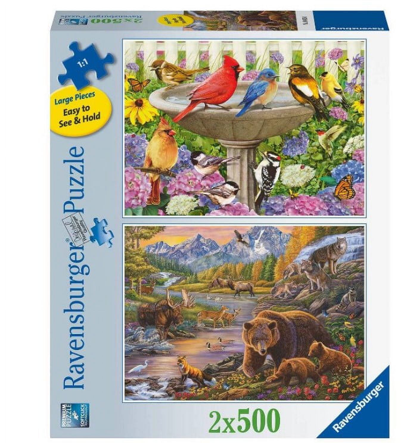 Ravensburger Wildlife Puzzle Set - 2pk - Walmart.com