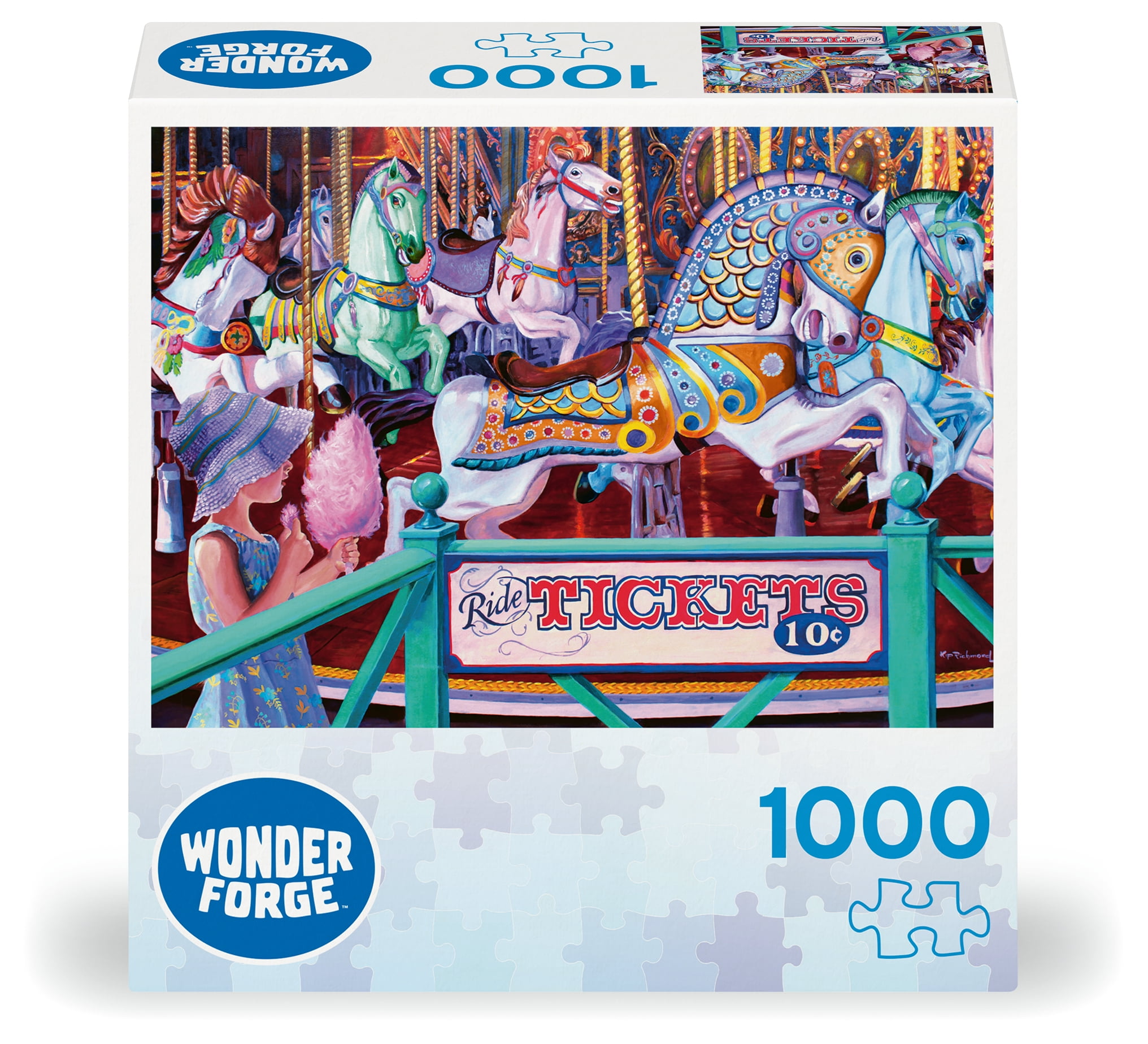 Ravensburger Wonder Forge Puzzle Series - Cotton Candy Carousel (2024 ...
