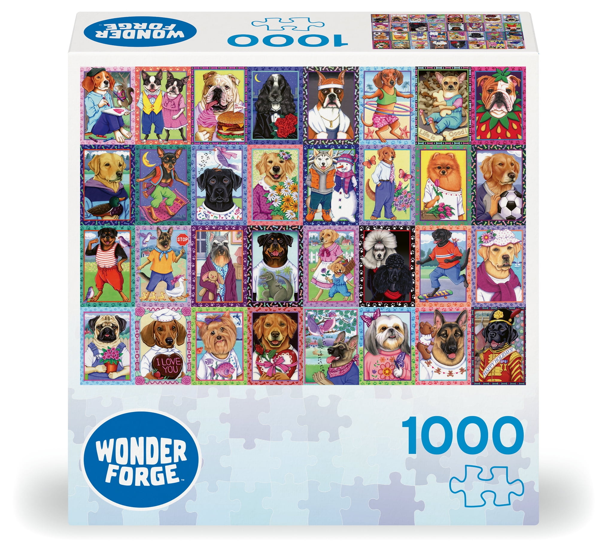 Ravensburger: Wonder Forge Puzzle Series - Dandy Dogs (2024), 1000 ...