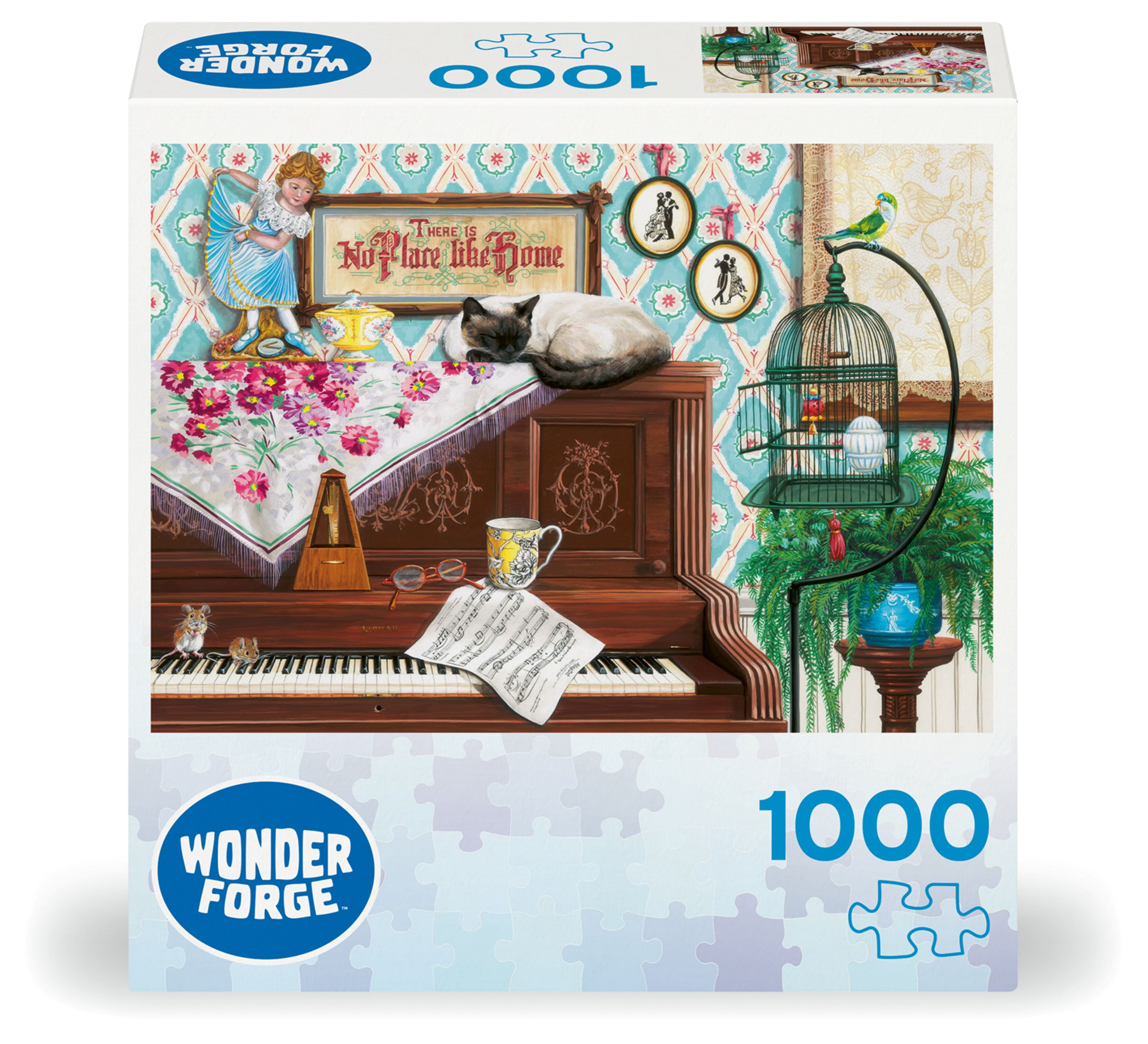 Ravensburger Wonder Forge 1000 Piece Puzzle - Piano Cat 2024, Fun for ...