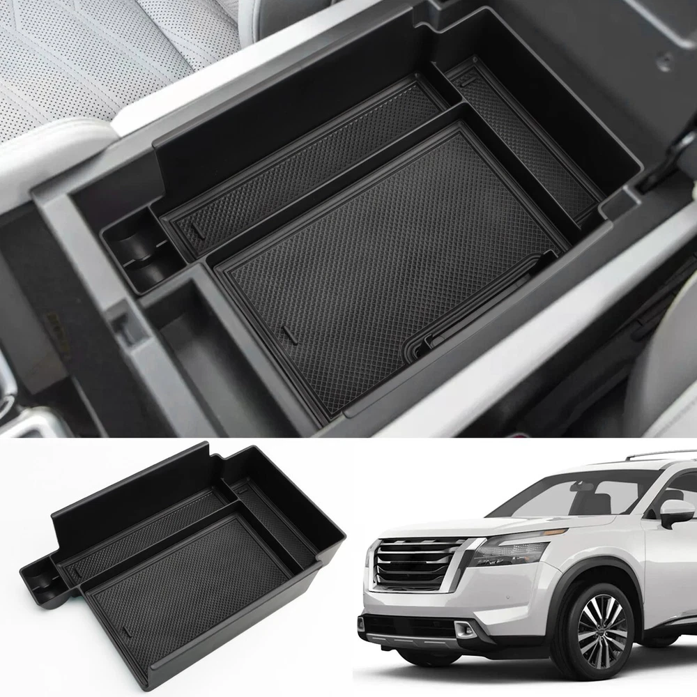 Raveoli Cart Center Console Organizer Storage Box for 2022-2023 Nissan ...