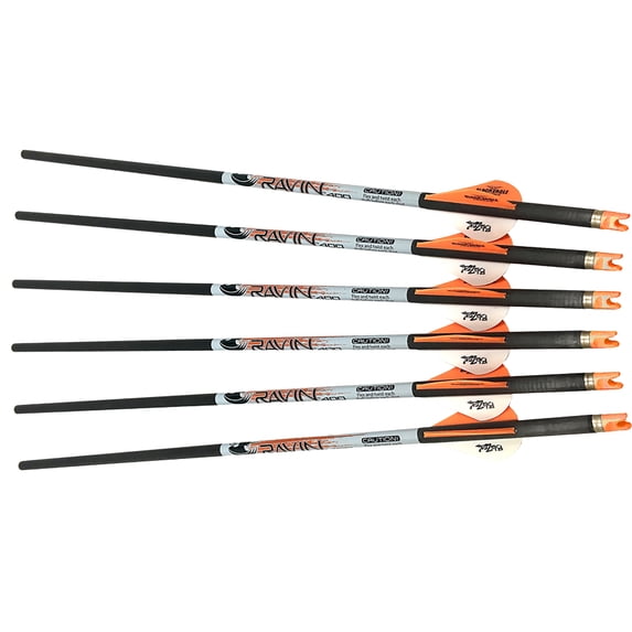Ravin Crossbow Xbow Archery Bolts w/ Orange Nock .001 Straightness 6 ...
