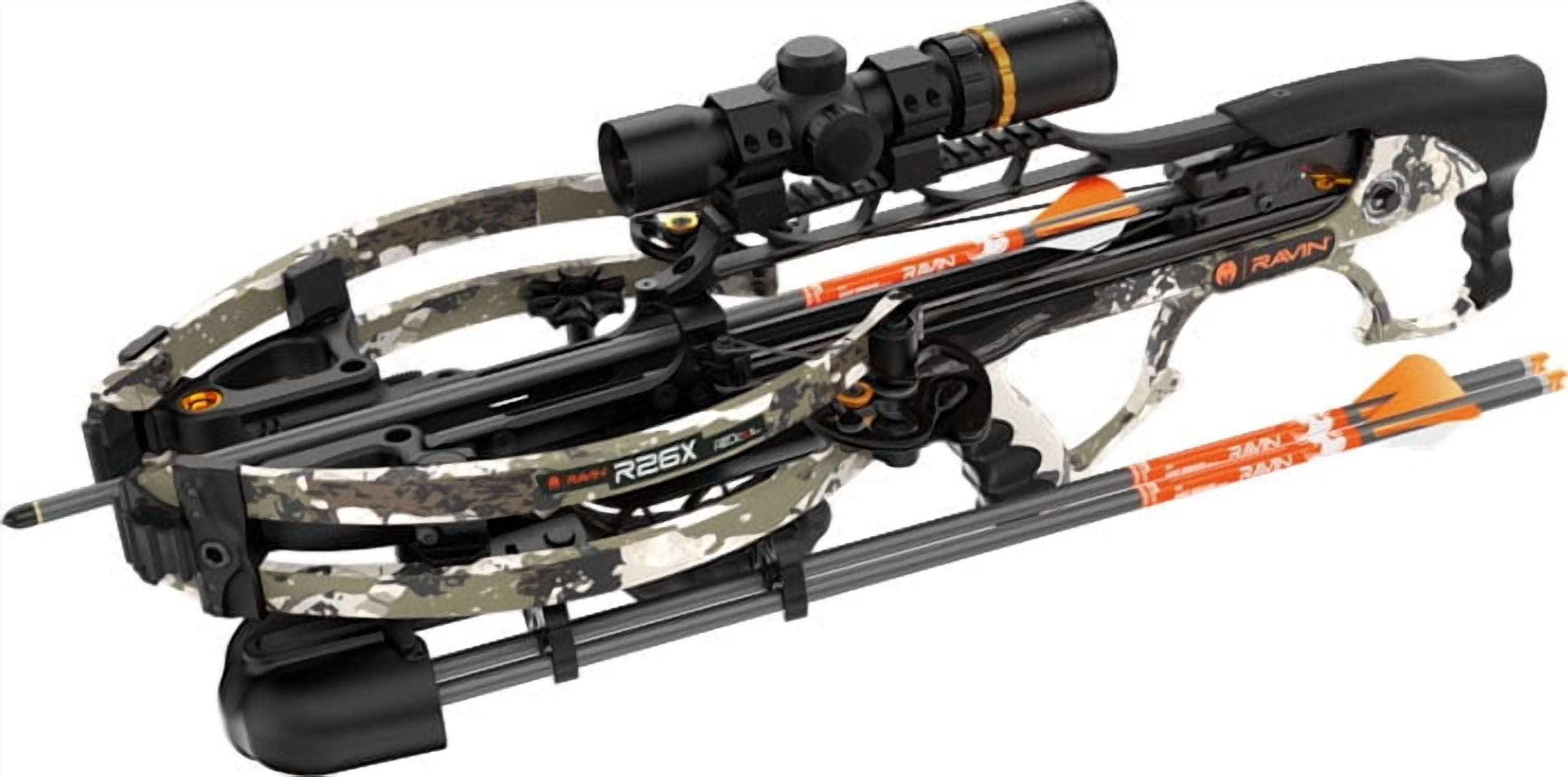 Ravin Crossbow Kit R26x W/3- - Arrows 400fps Silent Cock Xk7 - Walmart.com