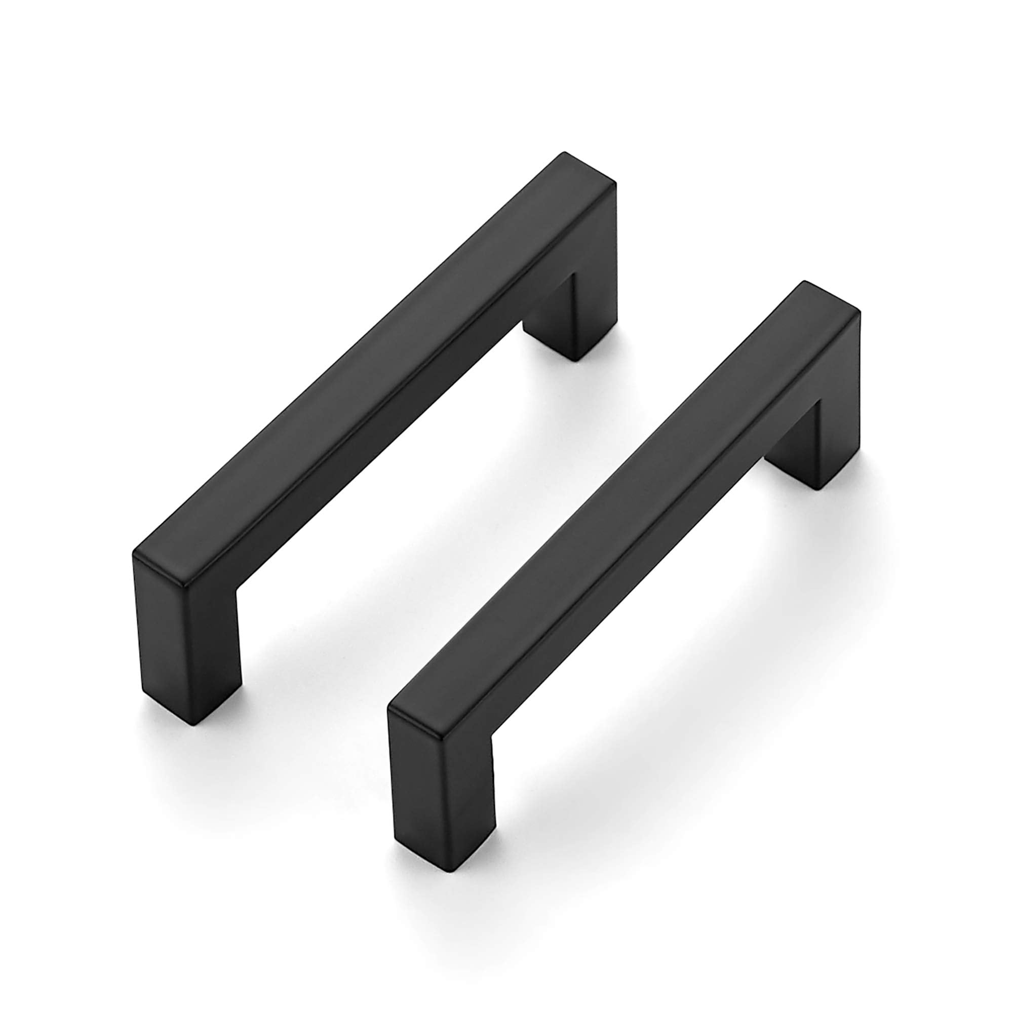 Ravinte 30 Pack 3-3/4 Inch Square Cabinet Handles Matte Black Pulls ...