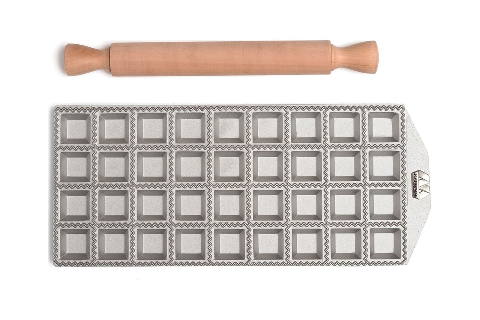 Ravioli Mold by Marcato, Made in Italy, Makes 36 Square Raviolis, 1.5 ...