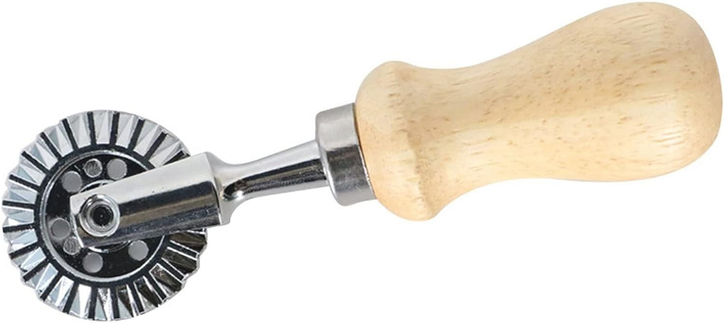 Ravioli Stamp Dough Round Shapes Mold with Wooden Handle Ravioli Maker ...