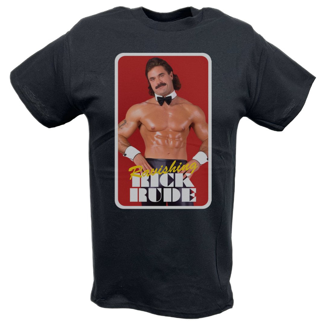 Ravishing Rick Rude Chippendales Black T-shirt - Walmart.com