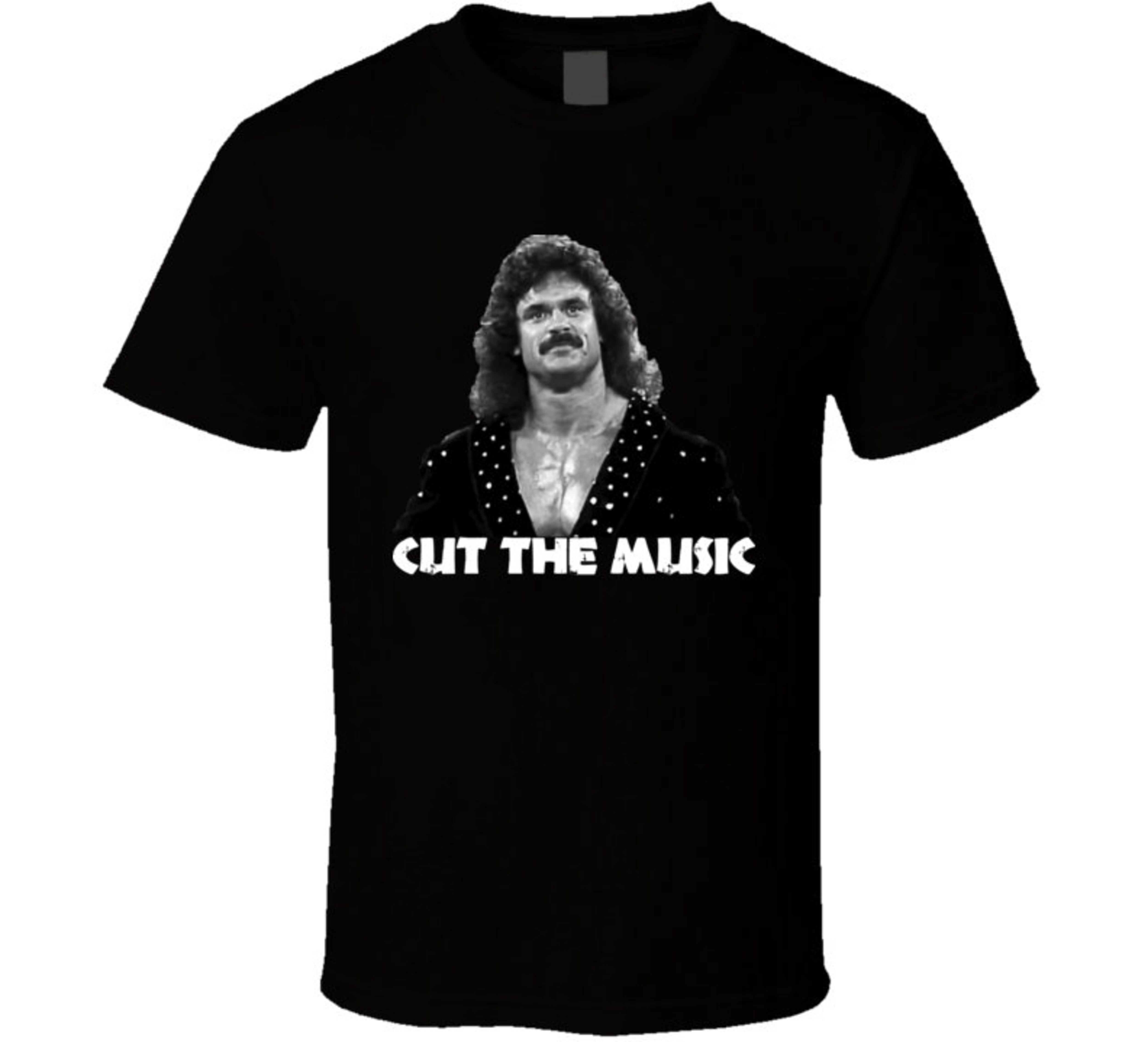 Ravishing Rick Rude Cut The Music Wrestling T Shirt - Walmart.com