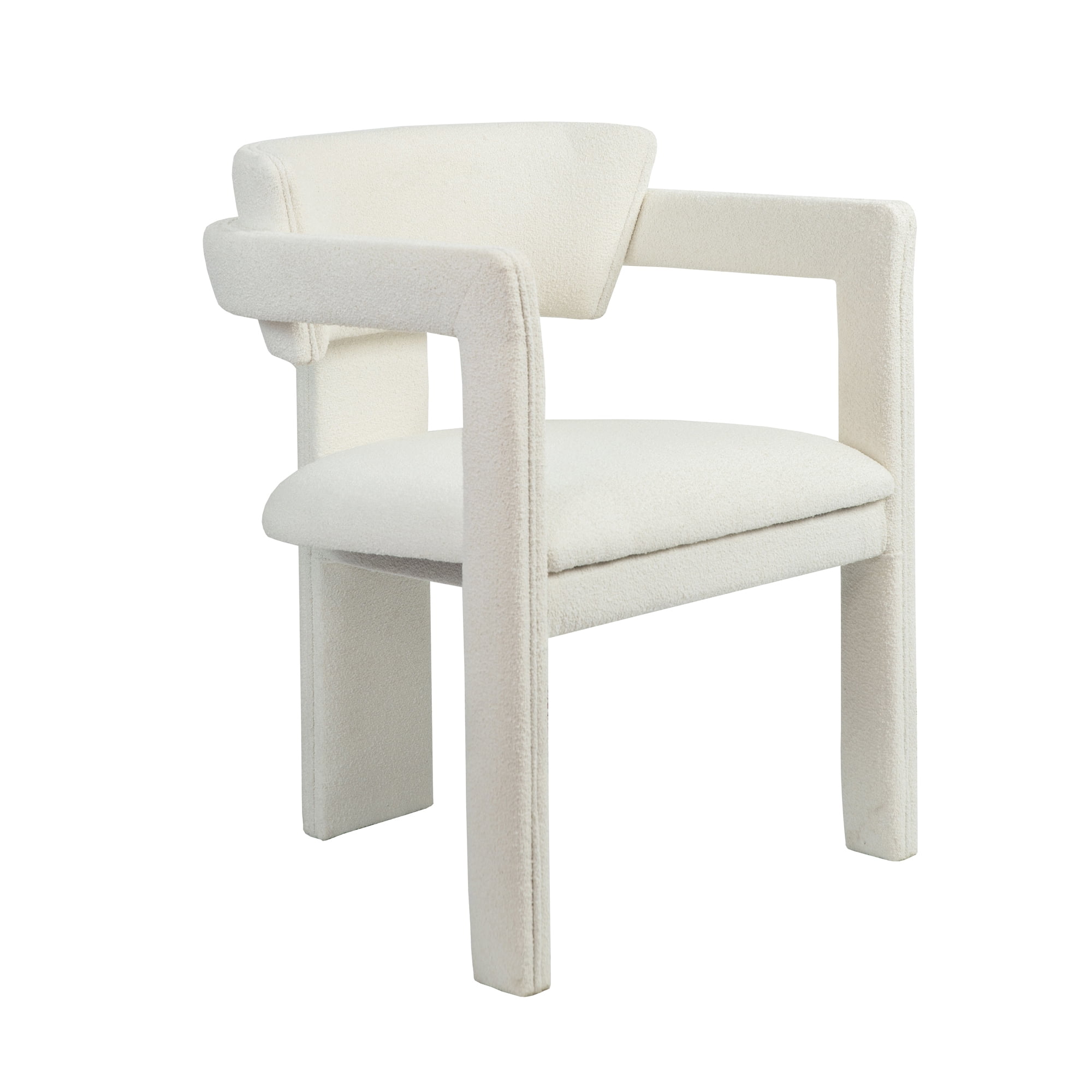 Ravyn 22.5 in. Indoor White Finish Accent Chair - Walmart.com