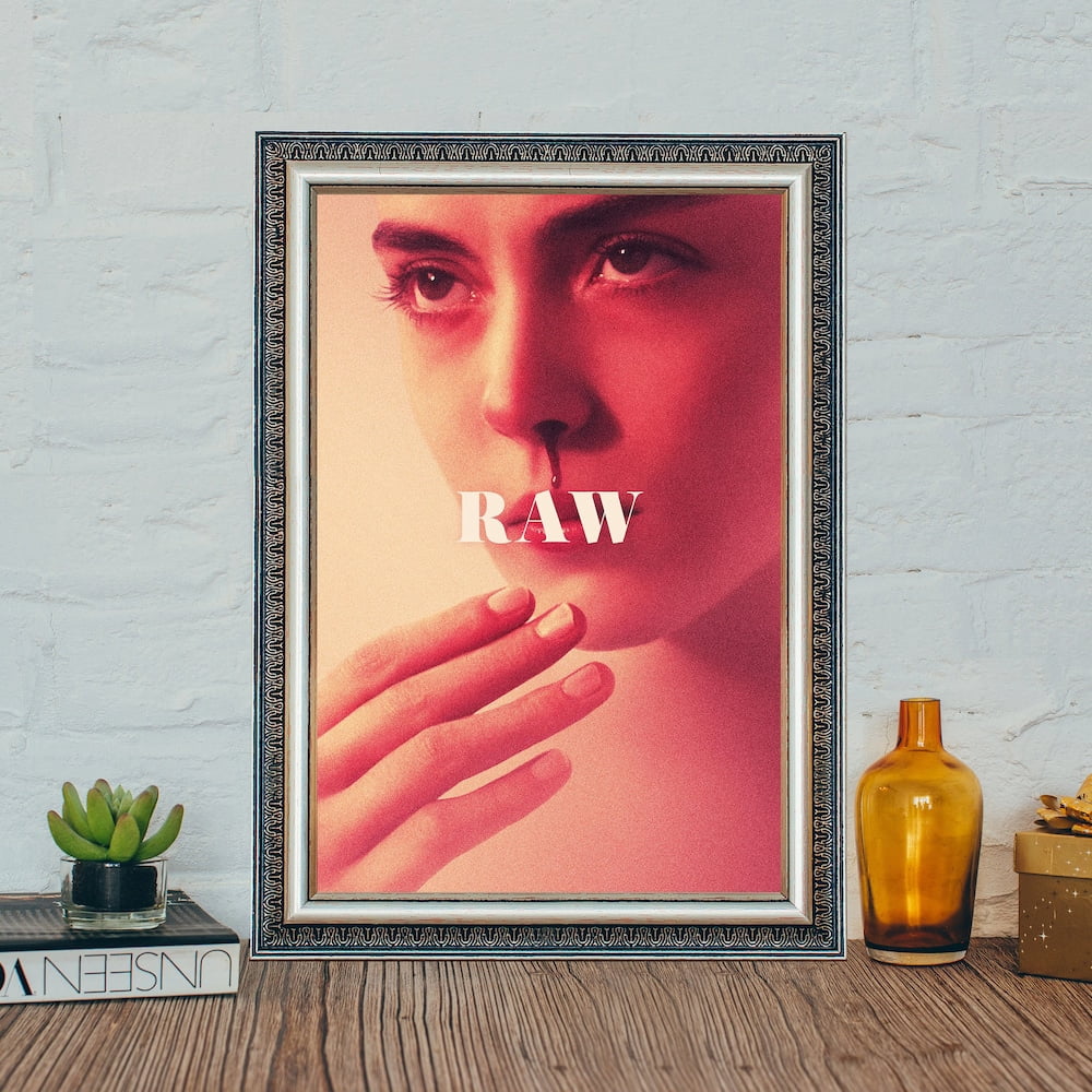 Raw (2016) Movie Poster, Raw Classic Vintage Movie Art Poster NO FRAMED ...