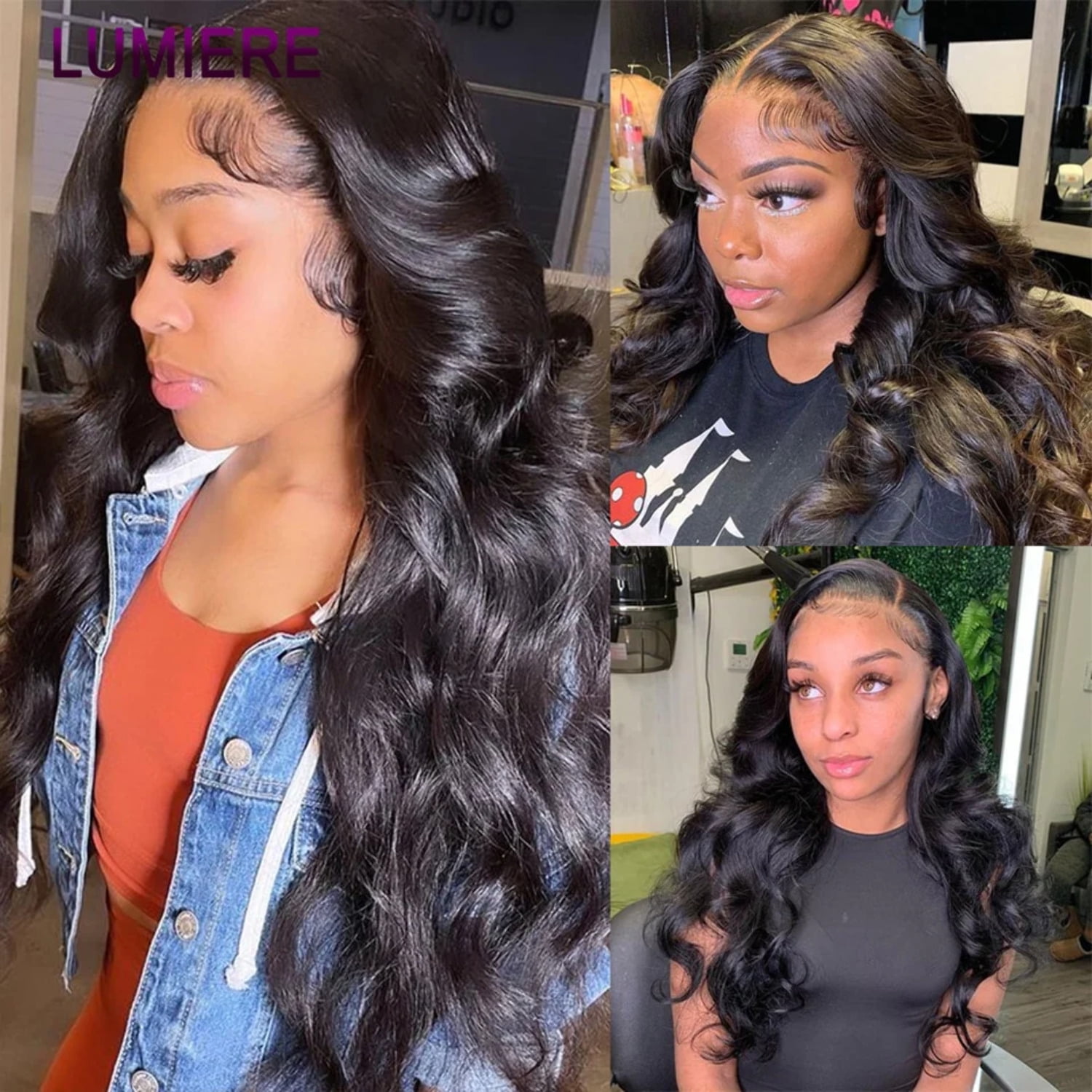 Raw 8-40" Brazilian Weave Bundles 1/3/4 PCS - Walmart.com