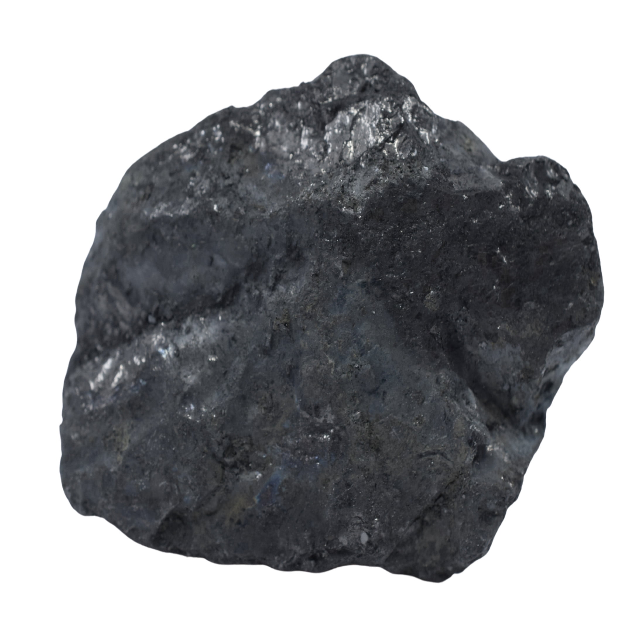 Raw Anthracite Coal, Metamorphic Rock Specimen - Hand Sample - Approx ...