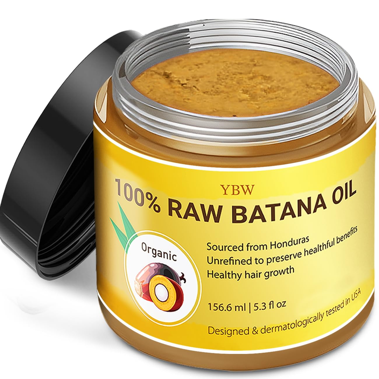 Raw Batana Oil for TMA2 Hair Growth by Dr. Sebi Organic Raw Honduras ...