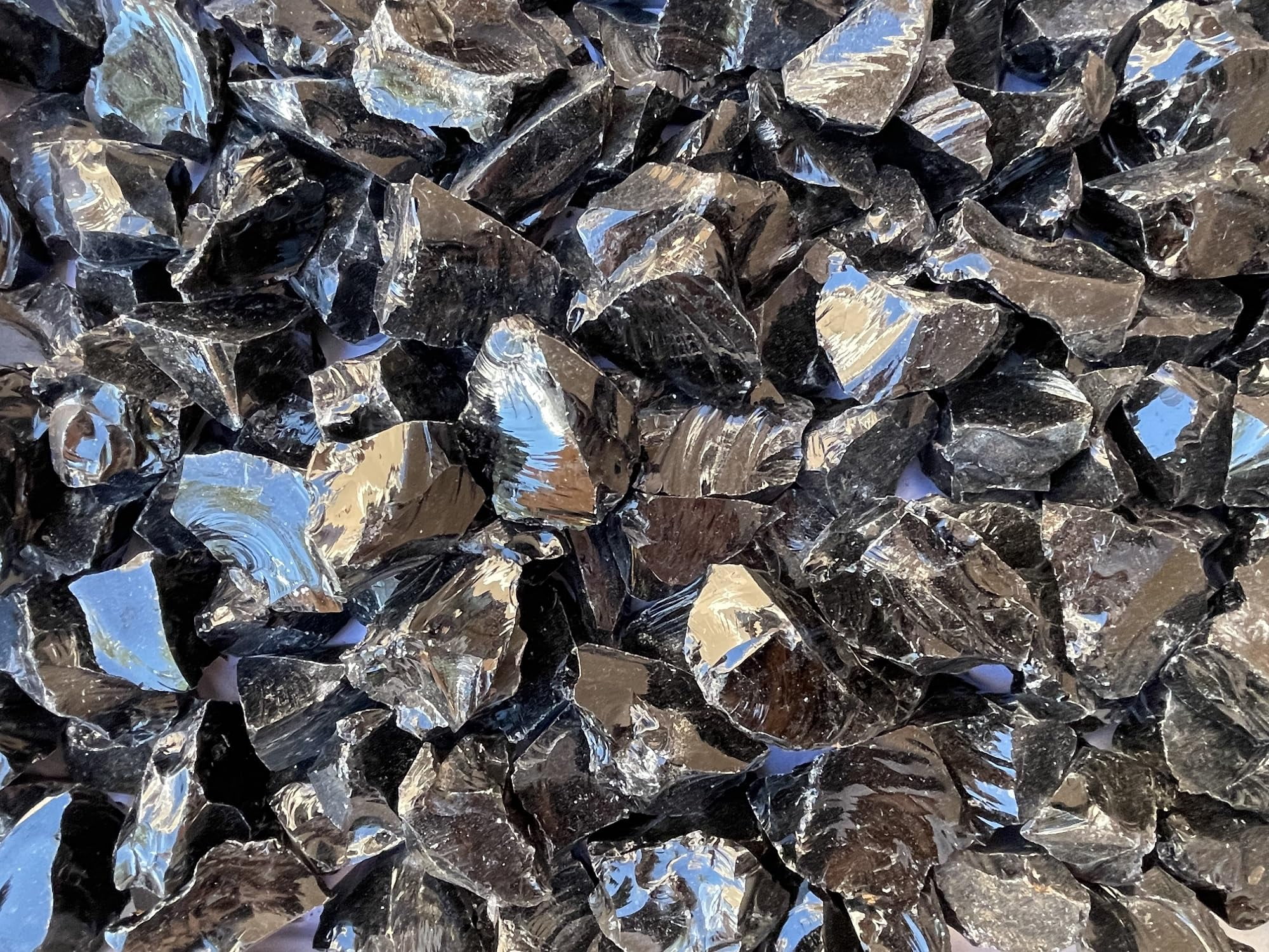 Raw Black Obsidian, Natural Black Obsidian Stone, Natural Rough Black ...